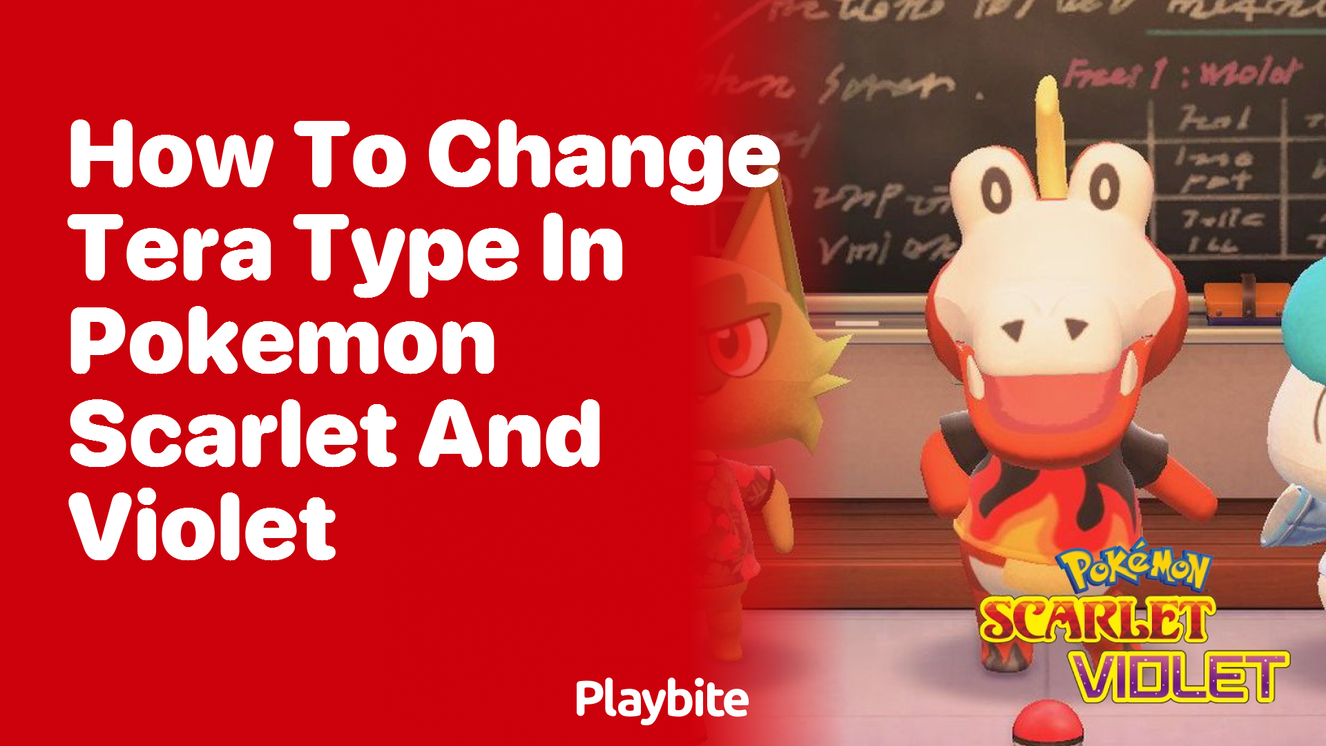 How to change Tera Type in Pokemon Scarlet and Violet - Playbite