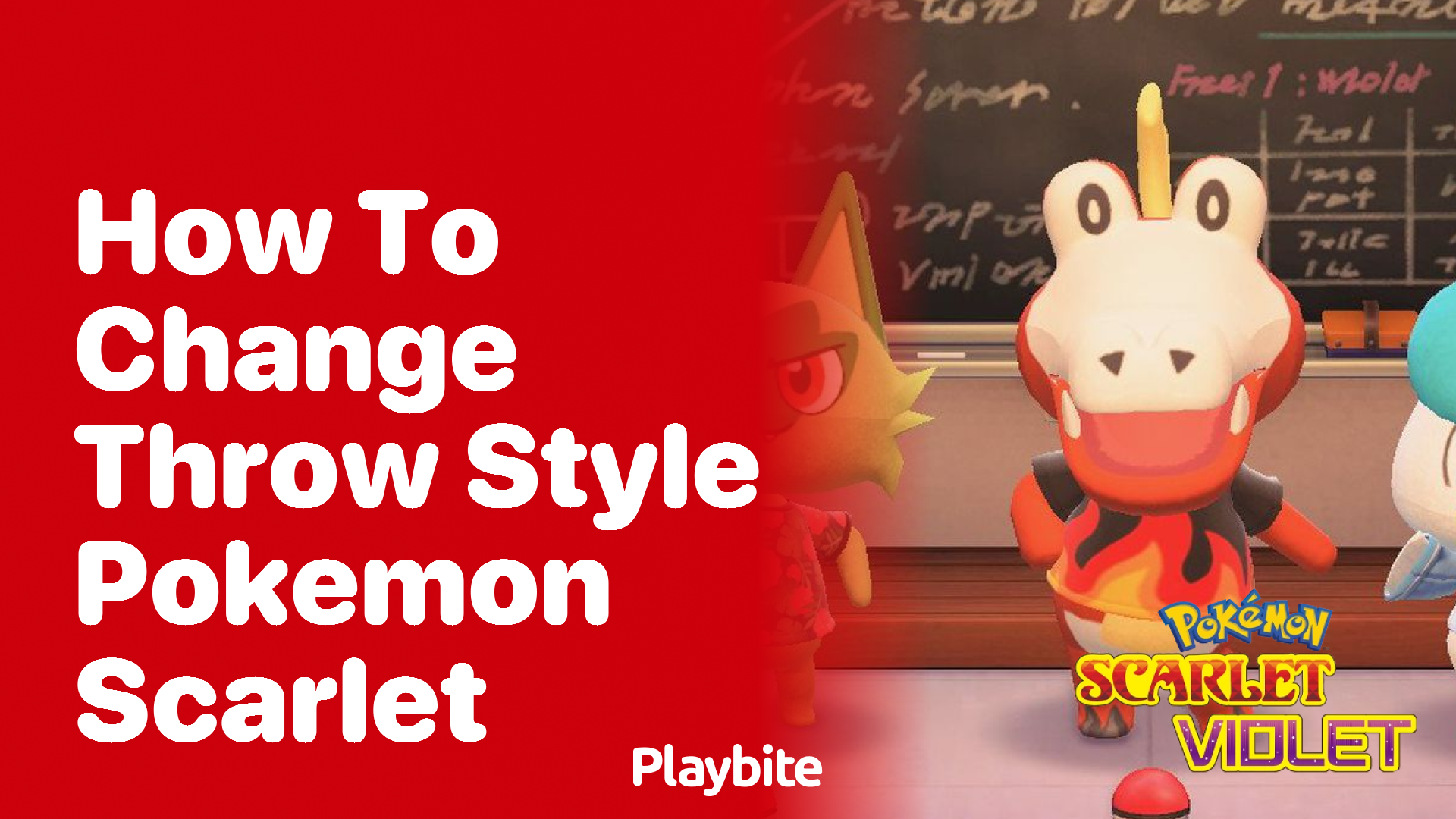 How to Change Throw Style in Pokemon Scarlet - Playbite