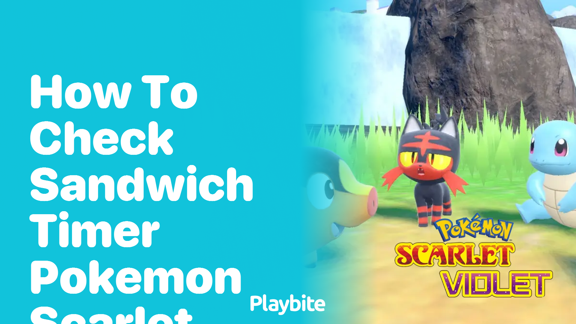 How to check the Sandwich Timer in Pokemon Scarlet - Playbite