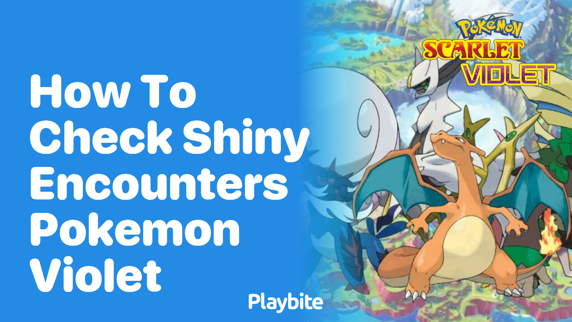 How to Check Shiny Encounters in Pokemon Violet - Playbite