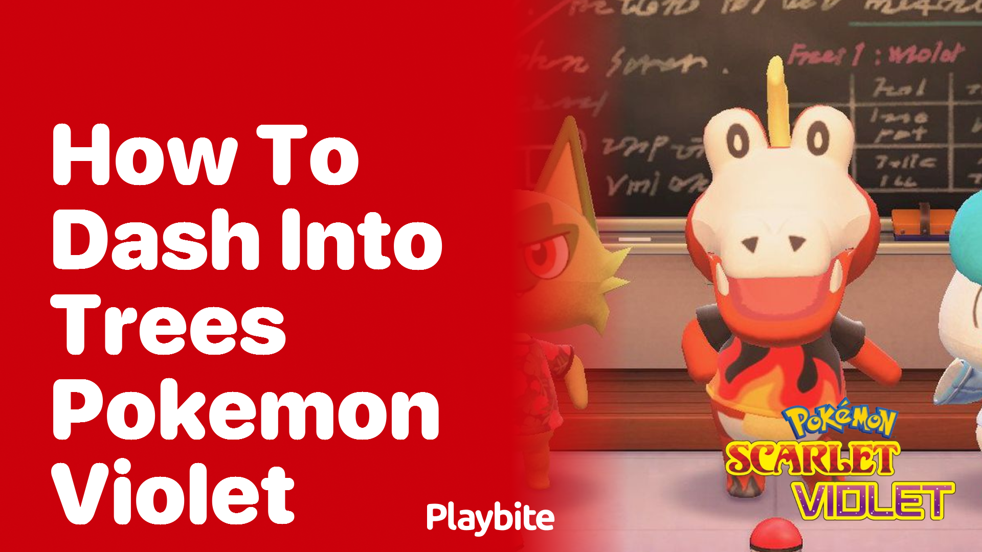 How to Dash into Trees in Pokemon Violet - Playbite