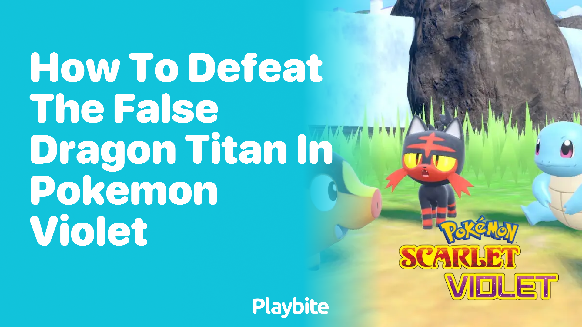 How to Defeat the False Dragon Titan in Pokemon Violet - Playbite