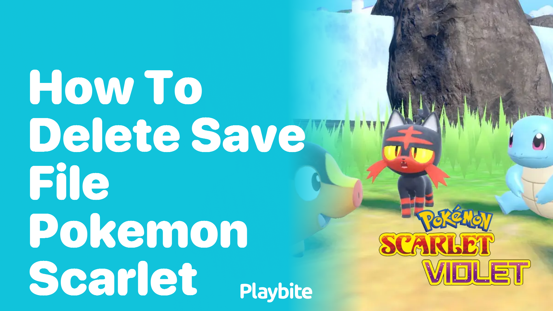How to delete save file in Pokémon Scarlet - Playbite