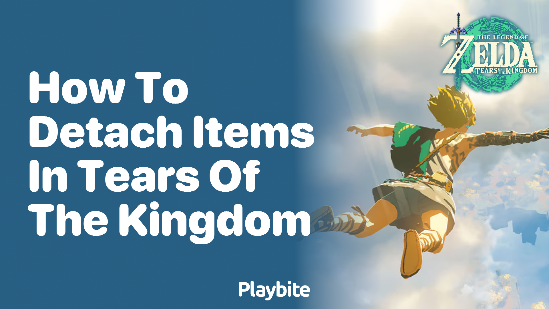 How to Detach Items in Tears of the Kingdom - Playbite