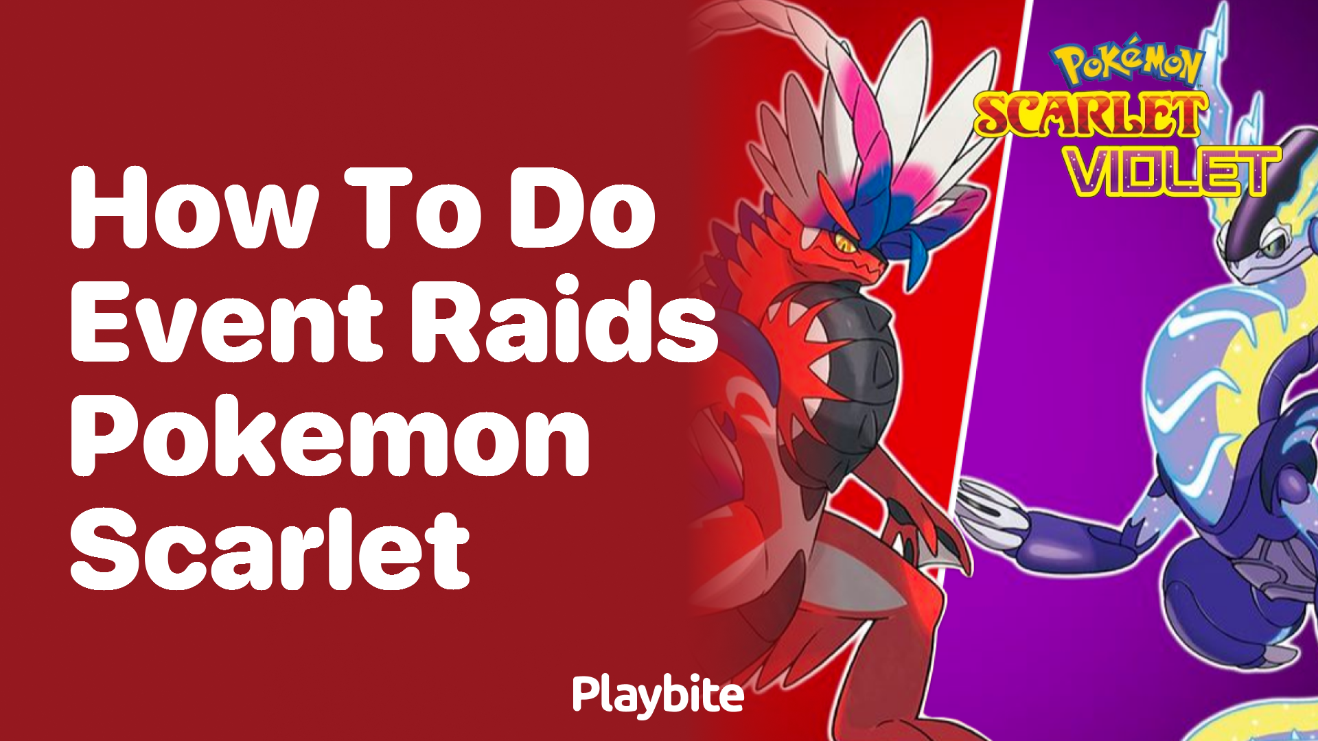 How to Do Event Raids in Pokemon Scarlet - Playbite