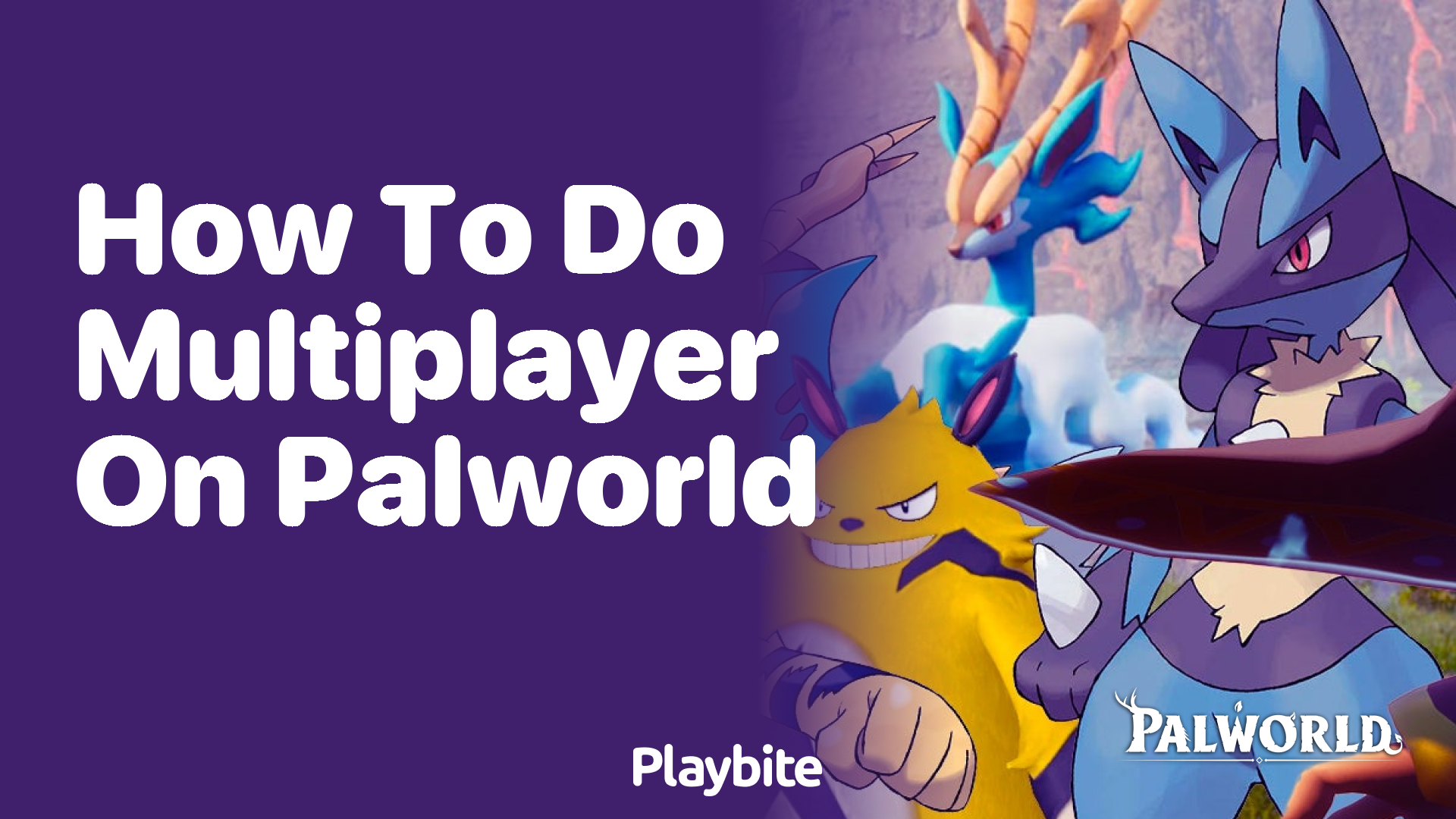 How to do multiplayer on Palworld - Playbite