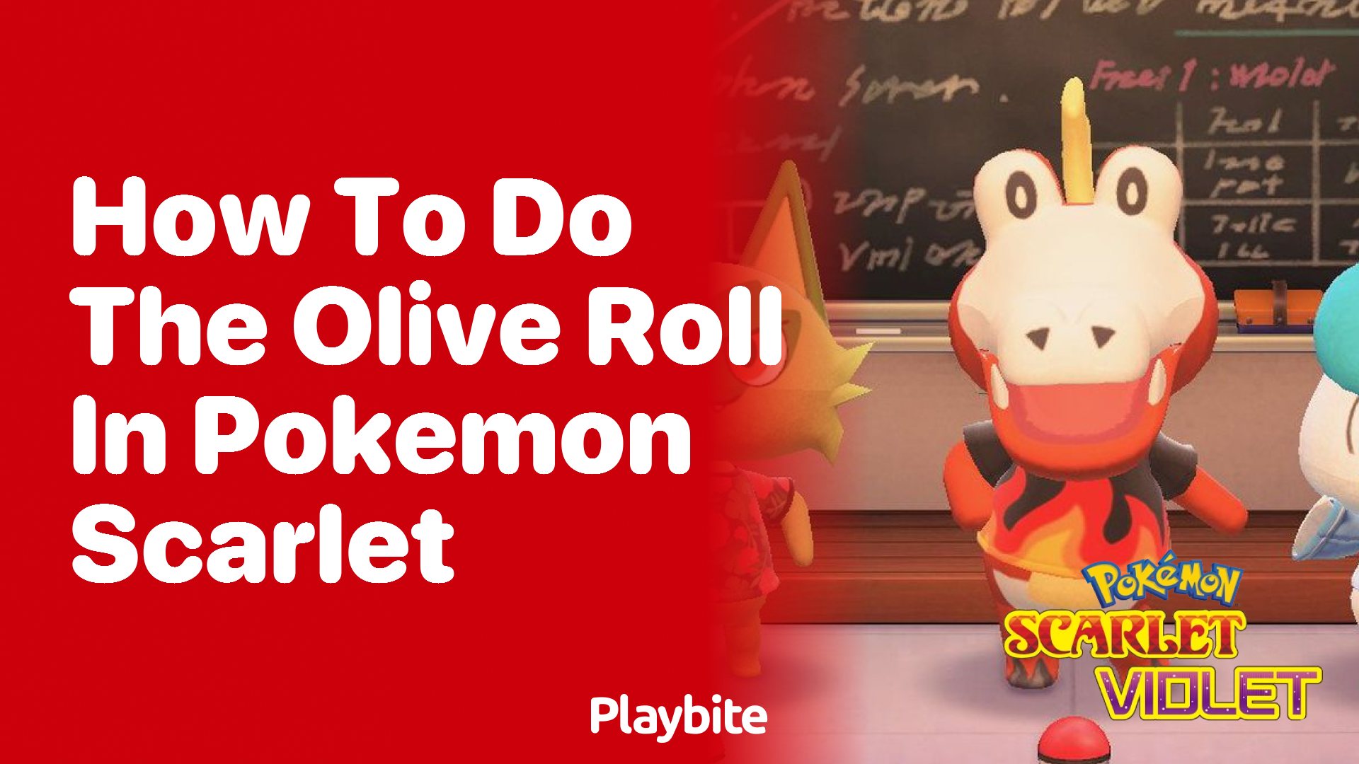 How to Do the Olive Roll in Pokemon Scarlet - Playbite