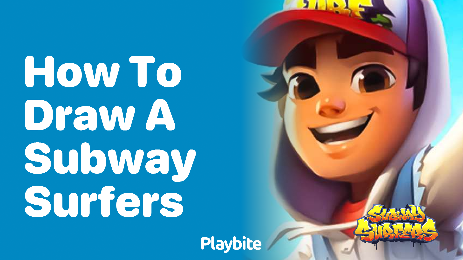 How to Draw a Subway Surfers Character - Playbite