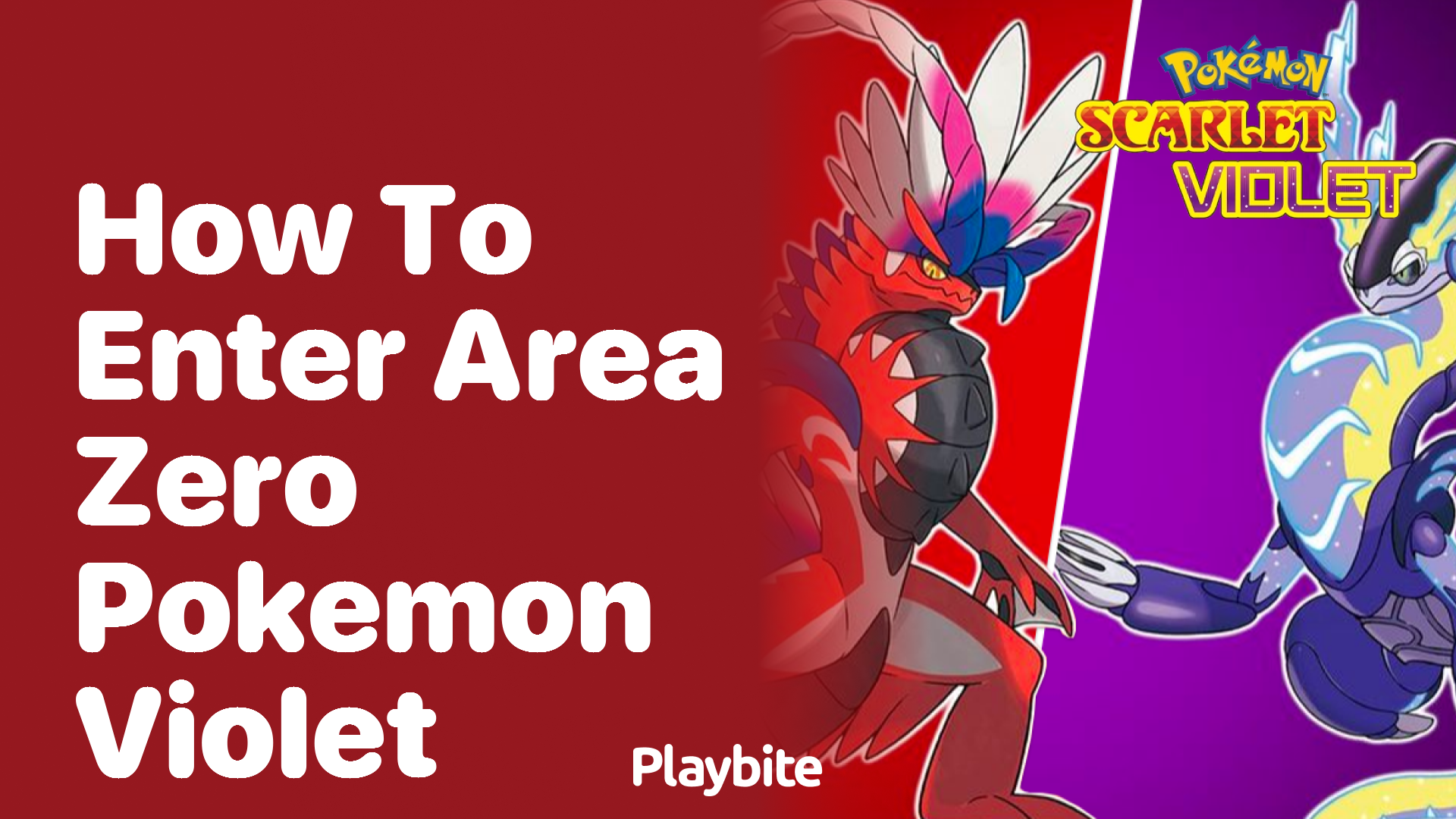 How to Enter Area Zero in Pokemon Violet - Playbite