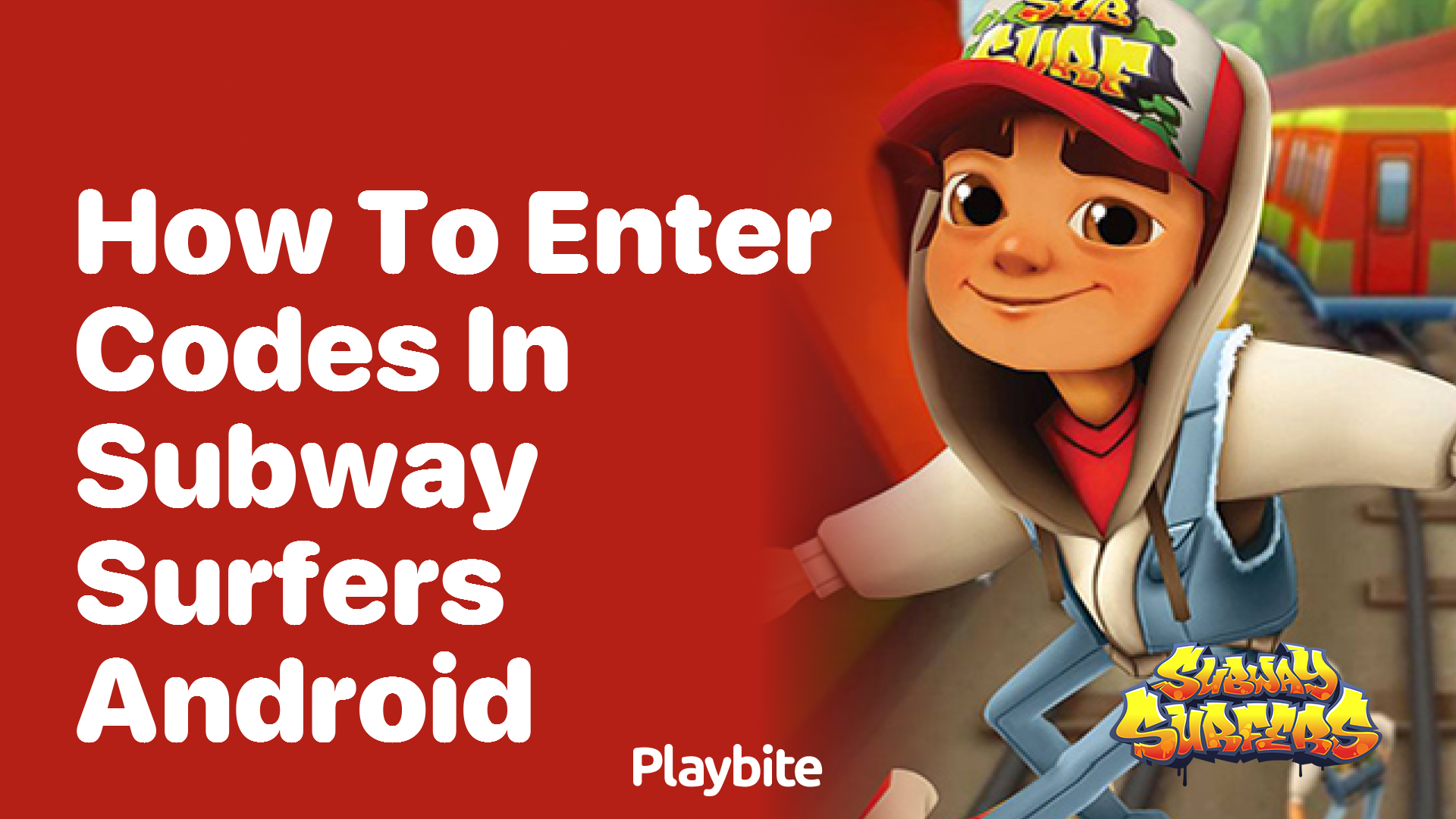 How to Enter Codes in Subway Surfers on Android - Playbite