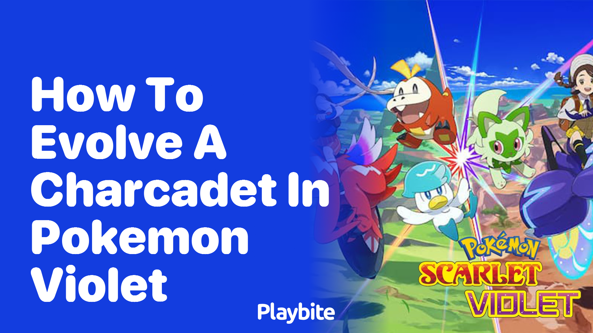 How to Evolve a Charcadet in Pokemon Violet - Playbite