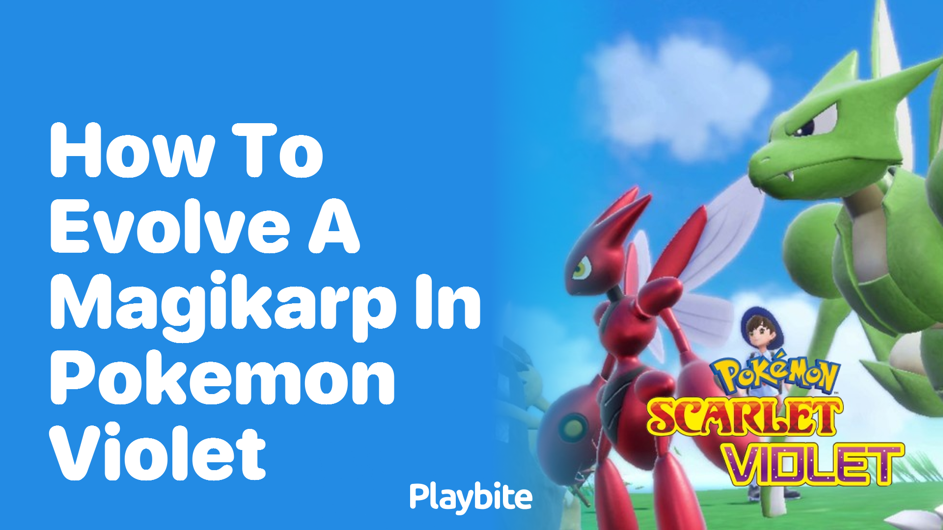 How to Evolve a Magikarp in Pokemon Violet - Playbite