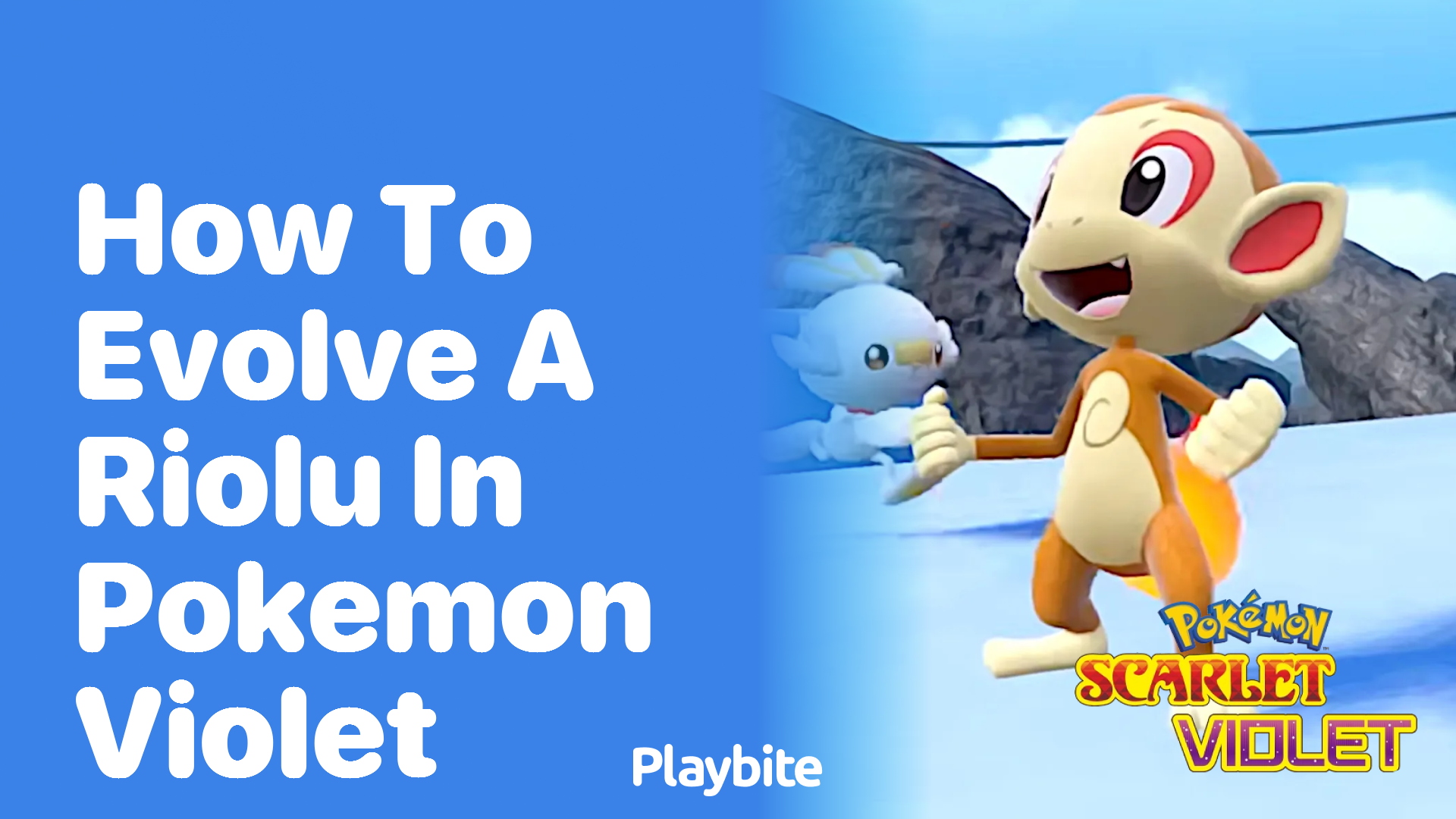 How to evolve a Riolu in Pokemon Violet - Playbite