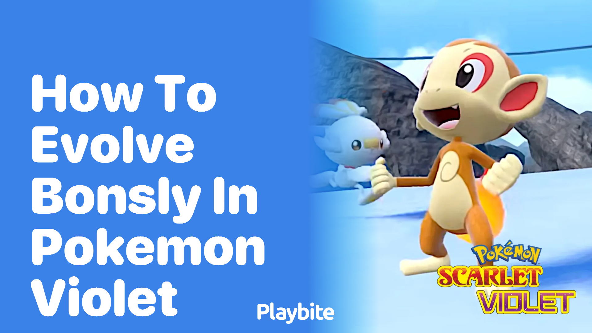 How to evolve Bonsly in Pokemon Violet - Playbite