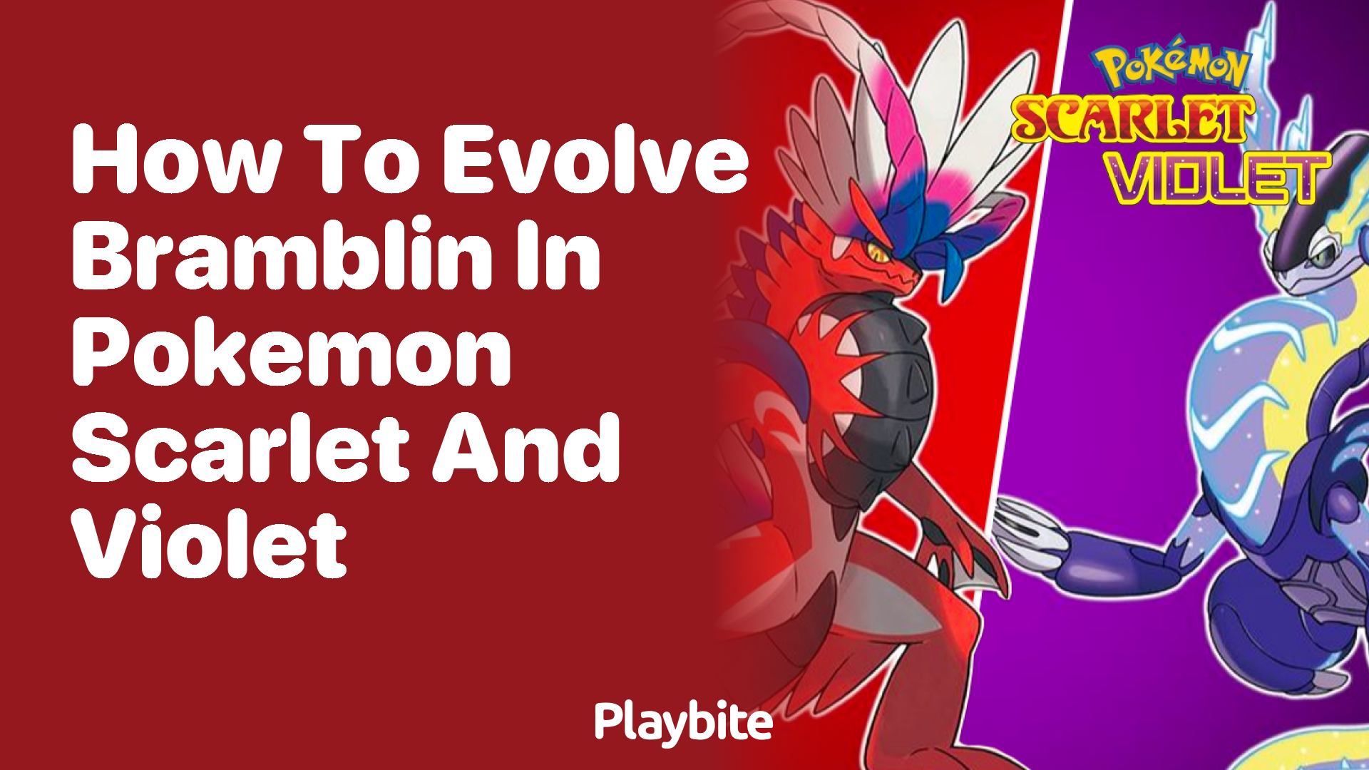 How to Evolve Bramblin in Pokemon Scarlet and Violet - Playbite