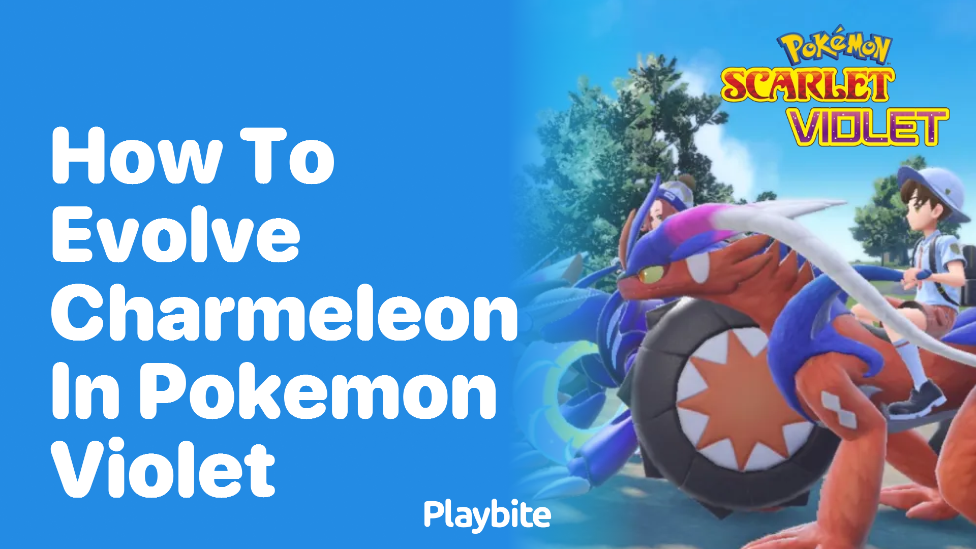 How to evolve Charmeleon in Pokemon Violet - Playbite
