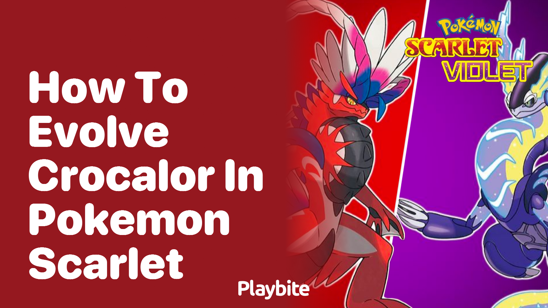 How to evolve Crocalor in Pokemon Scarlet - Playbite