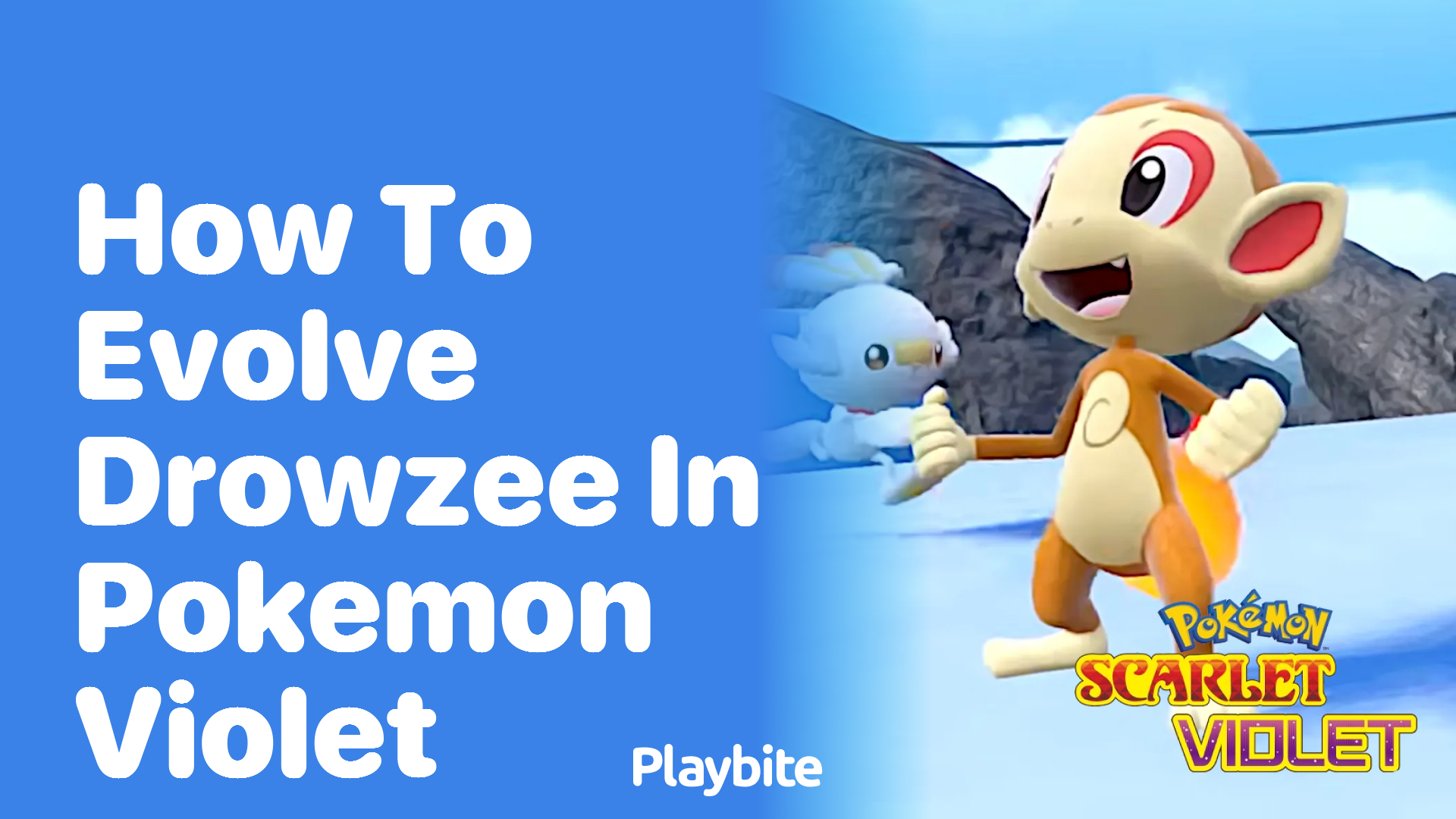 How to evolve Drowzee in Pokemon Violet - Playbite