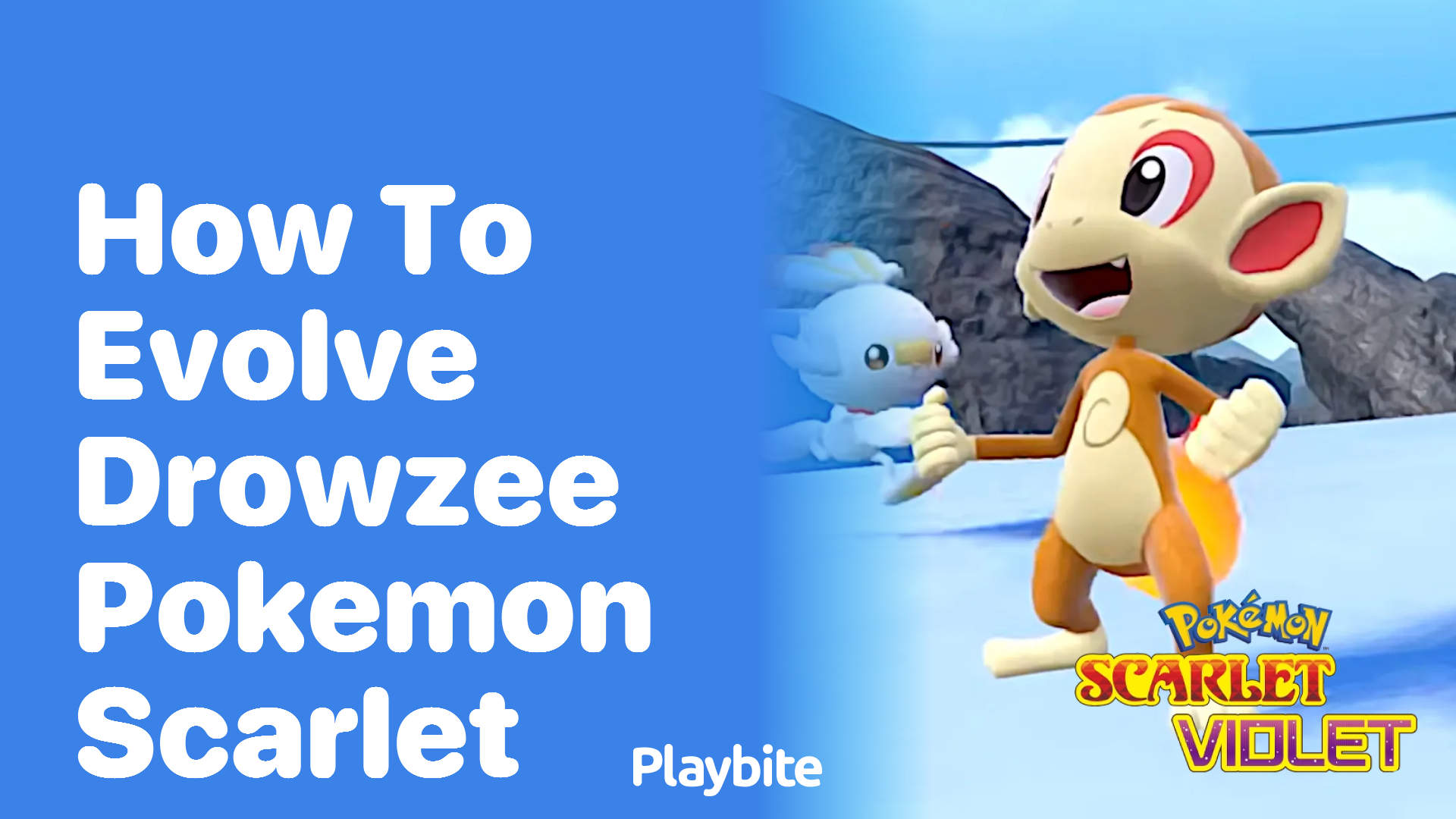 How to evolve Drowzee in Pokemon Scarlet - Playbite