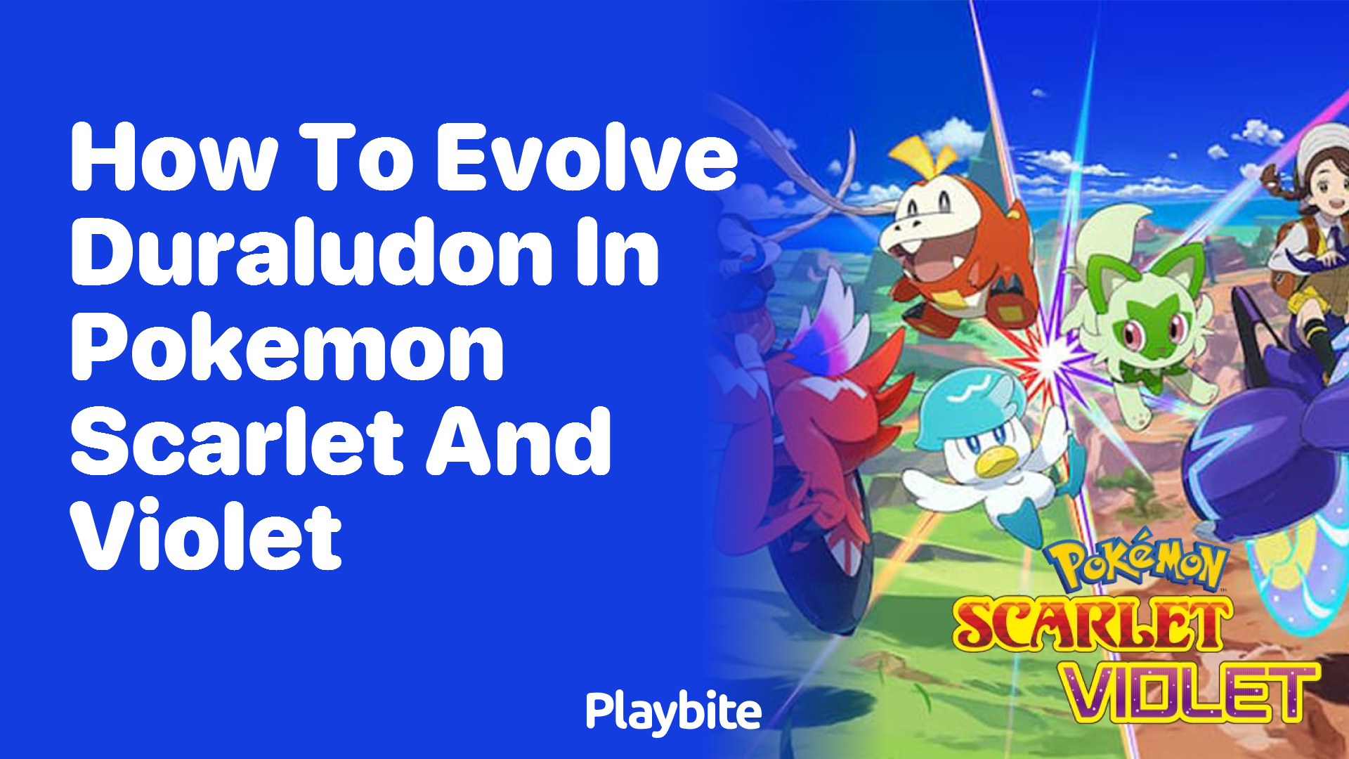 How to Evolve Duraludon in Pokémon Scarlet and Violet - Playbite