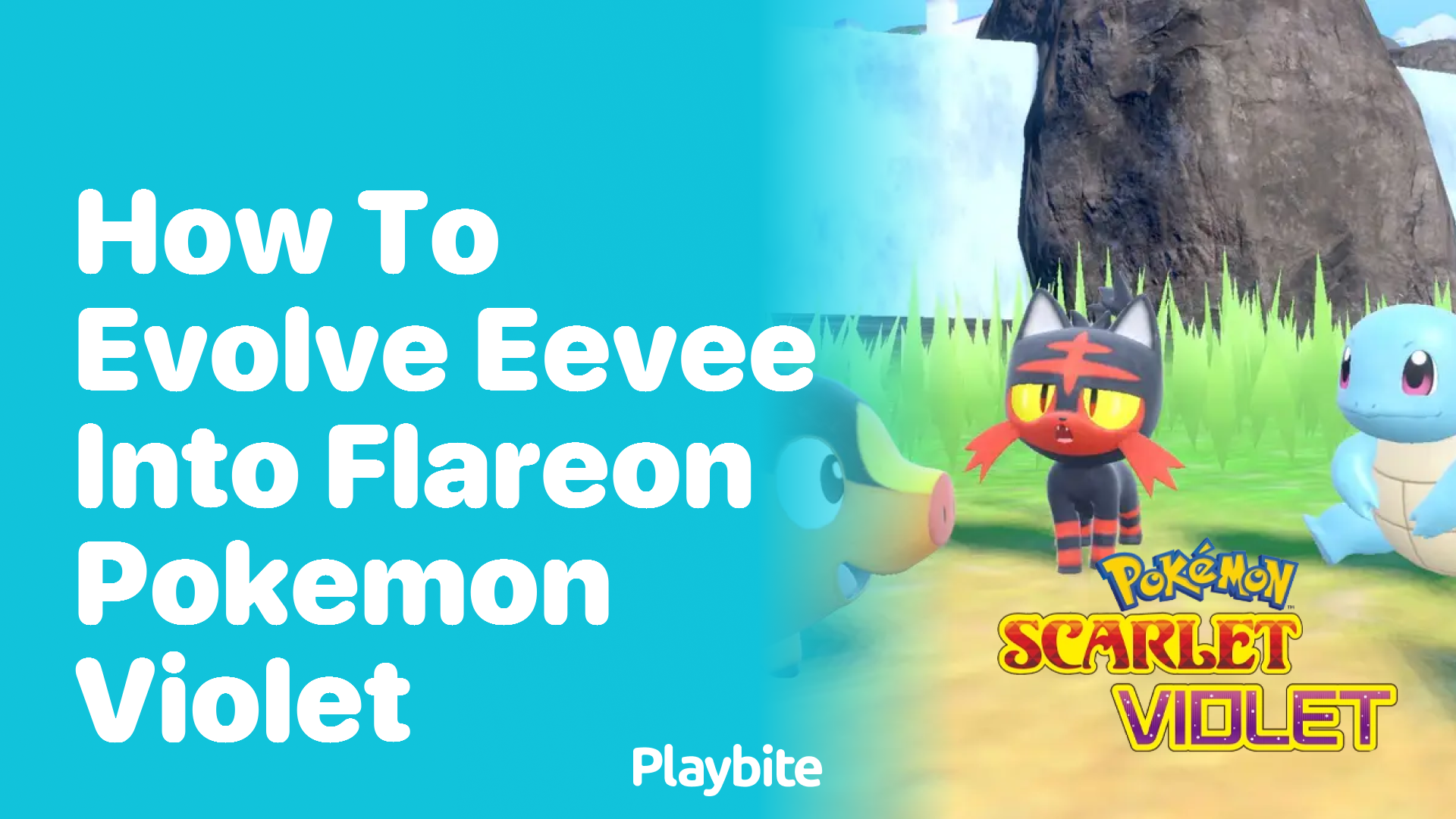 How to evolve Eevee into Flareon in Pokemon Violet - Playbite