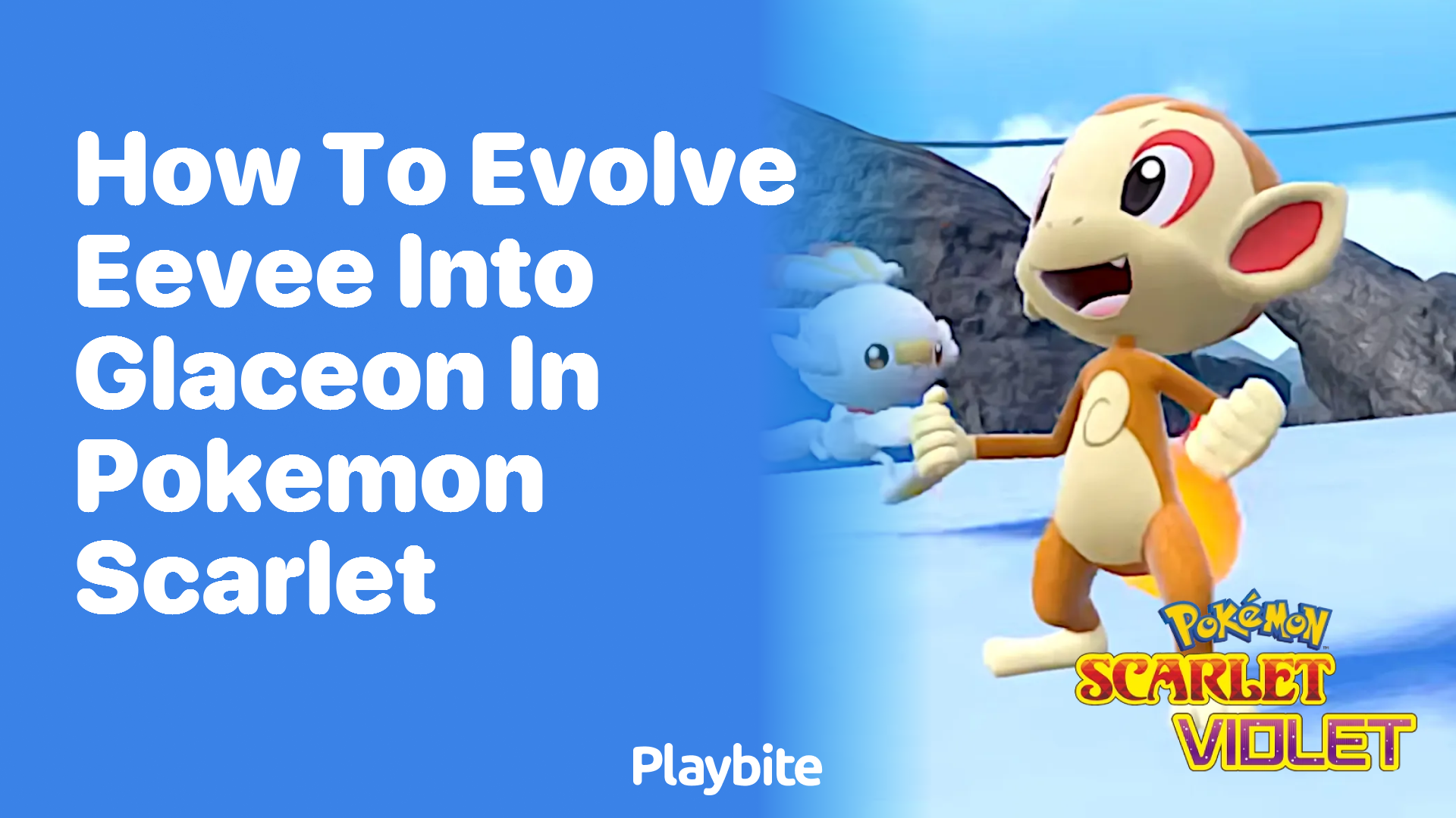 How To Evolve Eevee Into Glaceon In Pokemon Scarlet Playbite