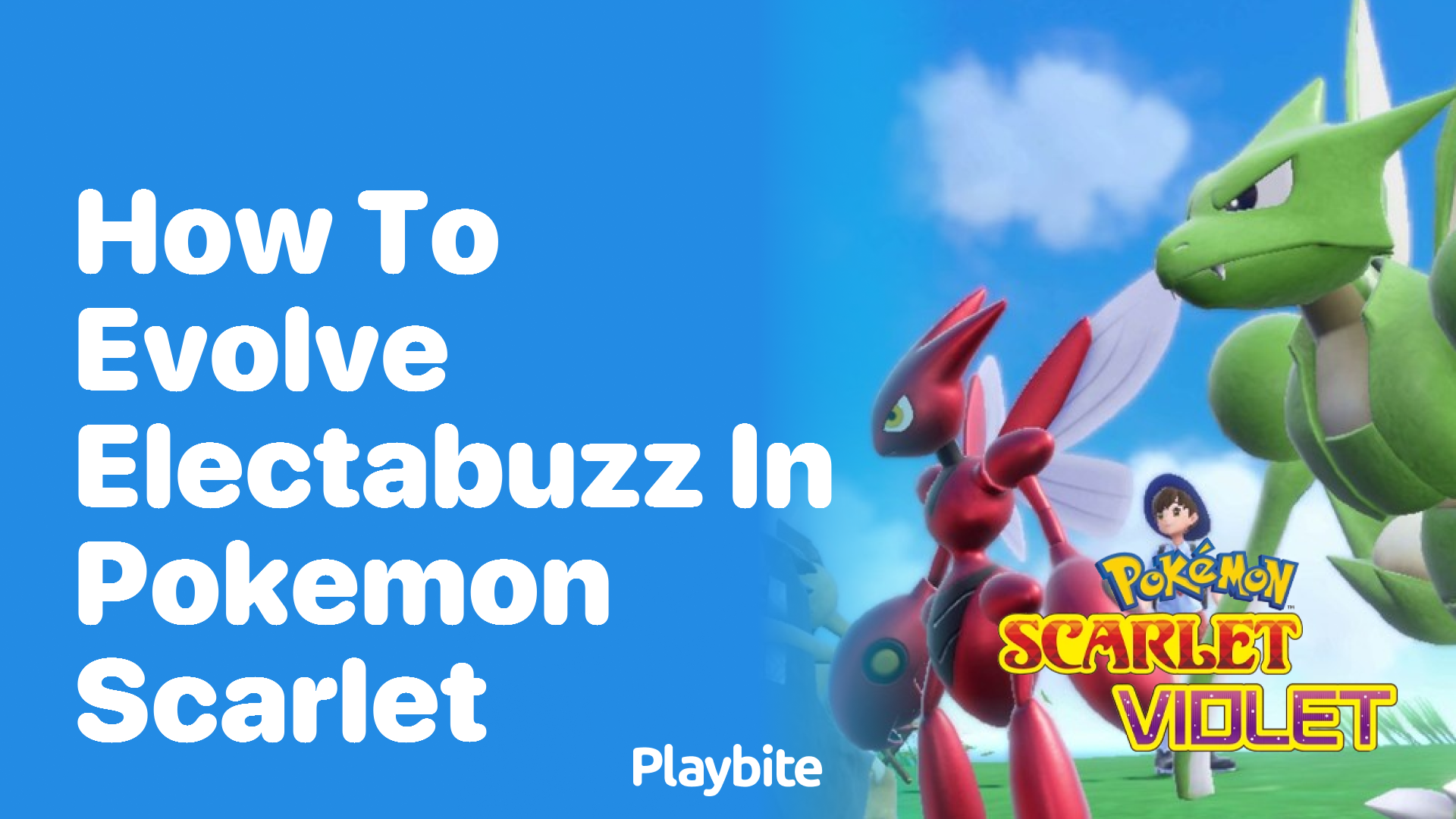 How to Evolve Electabuzz in Pokemon Scarlet - Playbite