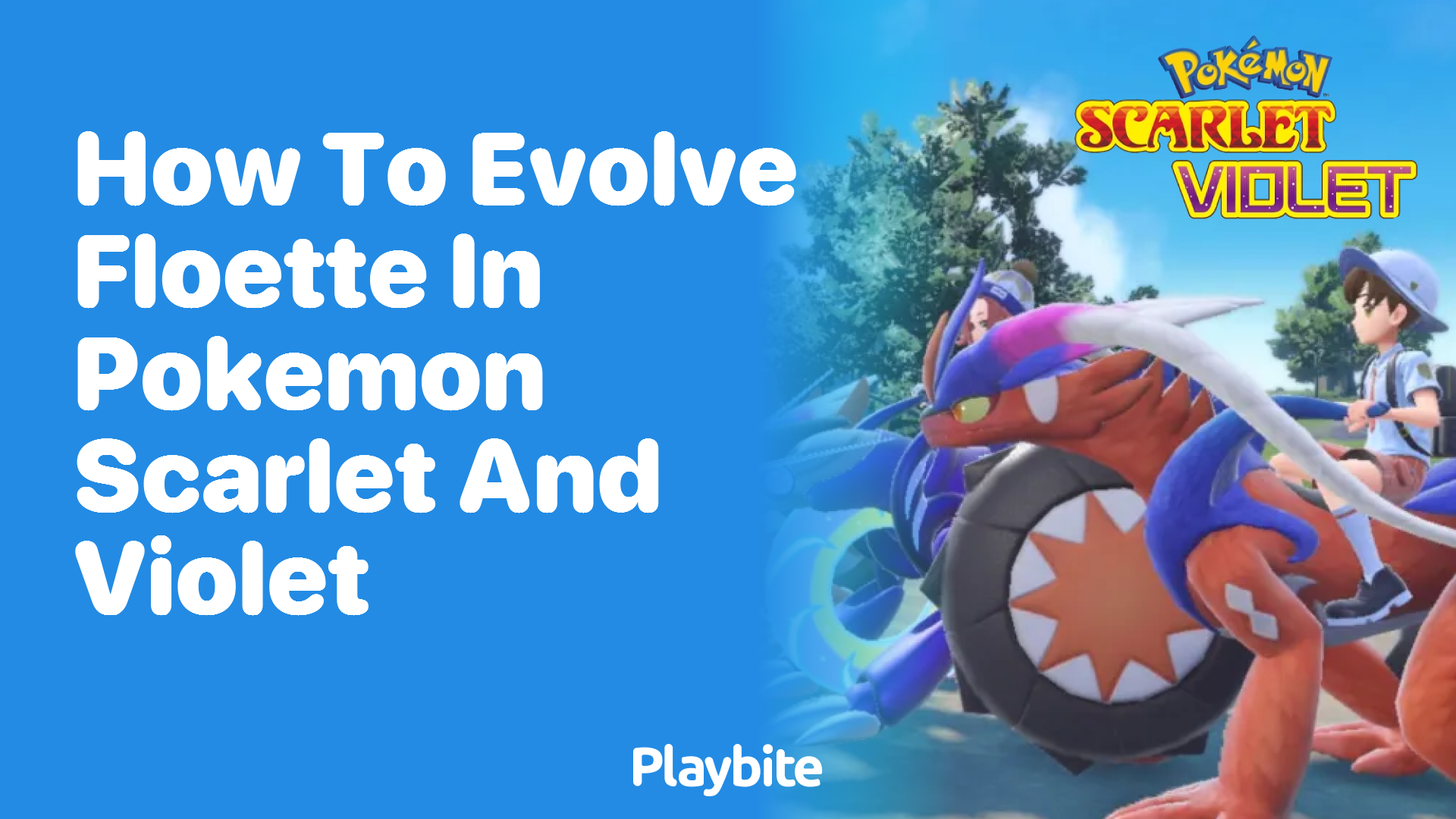 How to evolve Floette in Pokemon Scarlet and Violet - Playbite