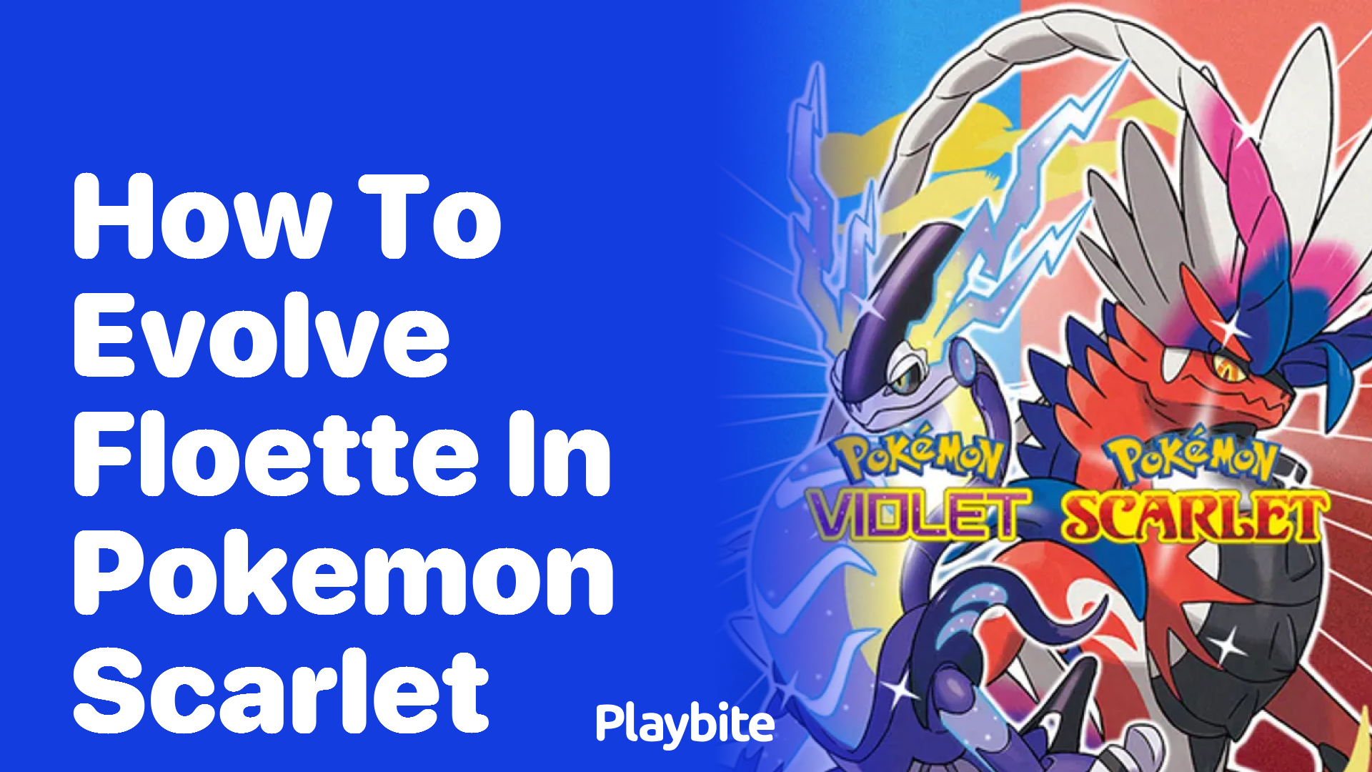 How to evolve Floette in Pokémon Scarlet - Playbite