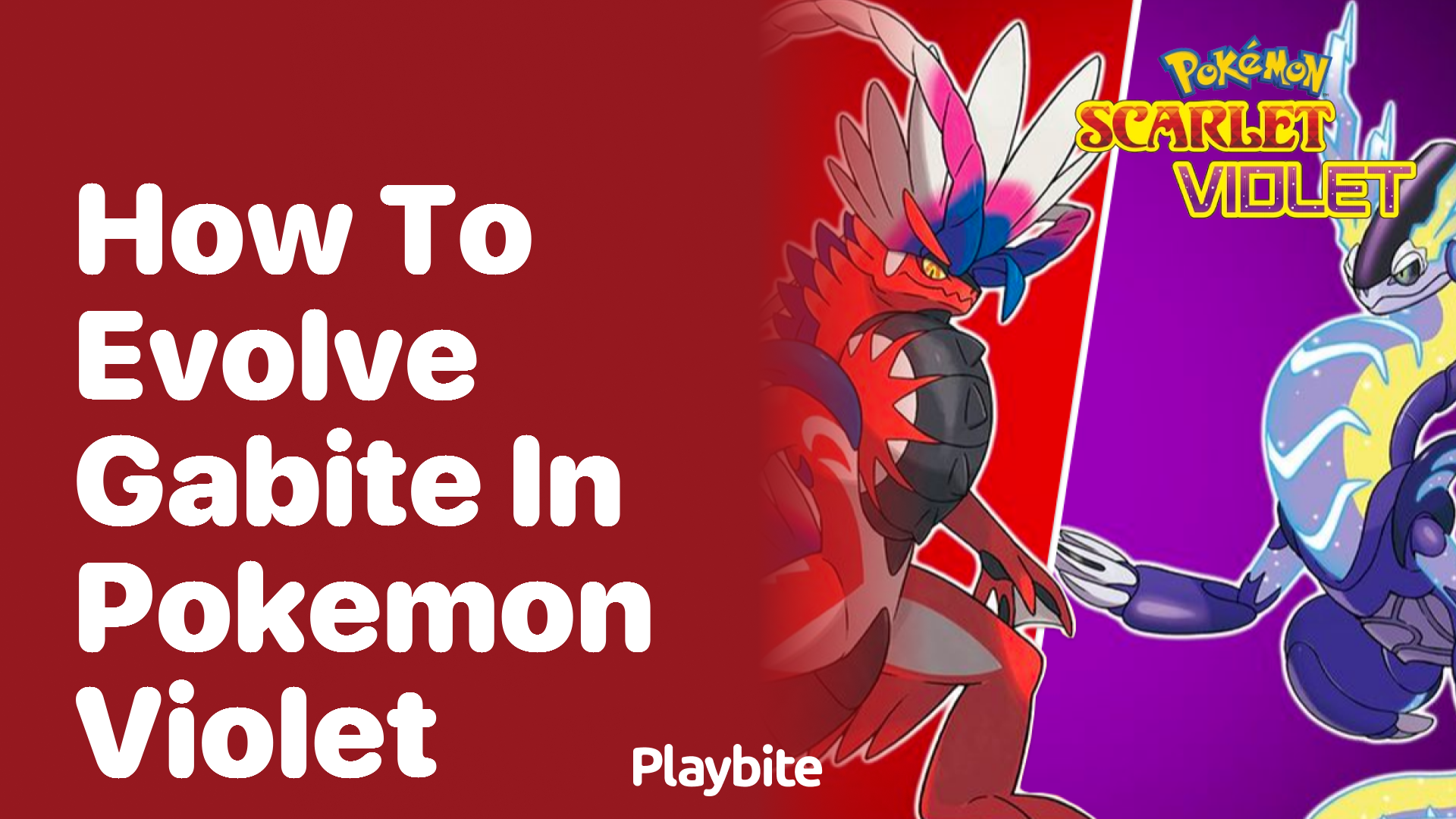 How to Evolve Gabite in Pokemon Violet - Playbite