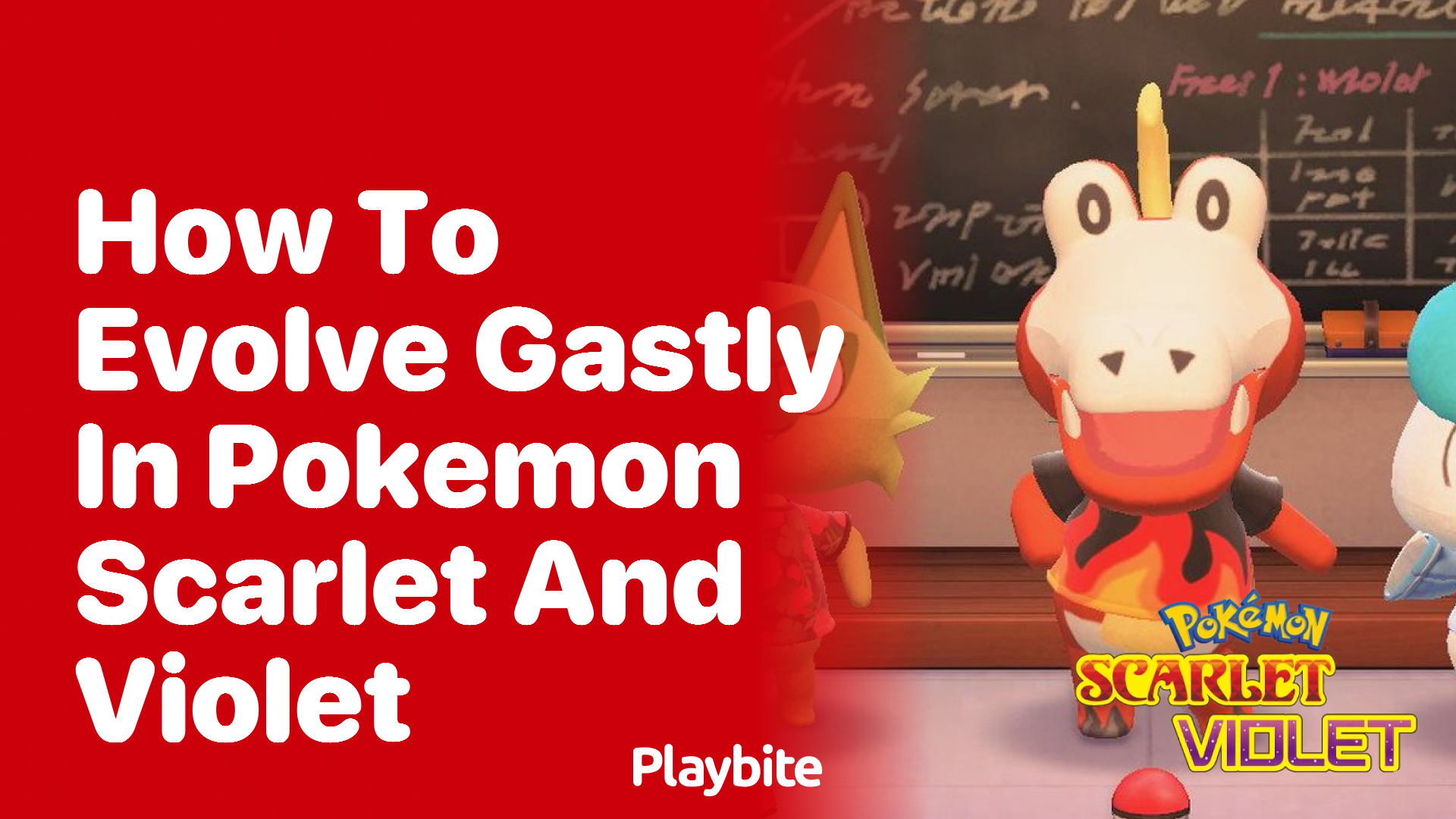How to evolve Gastly in Pokemon Scarlet and Violet - Playbite