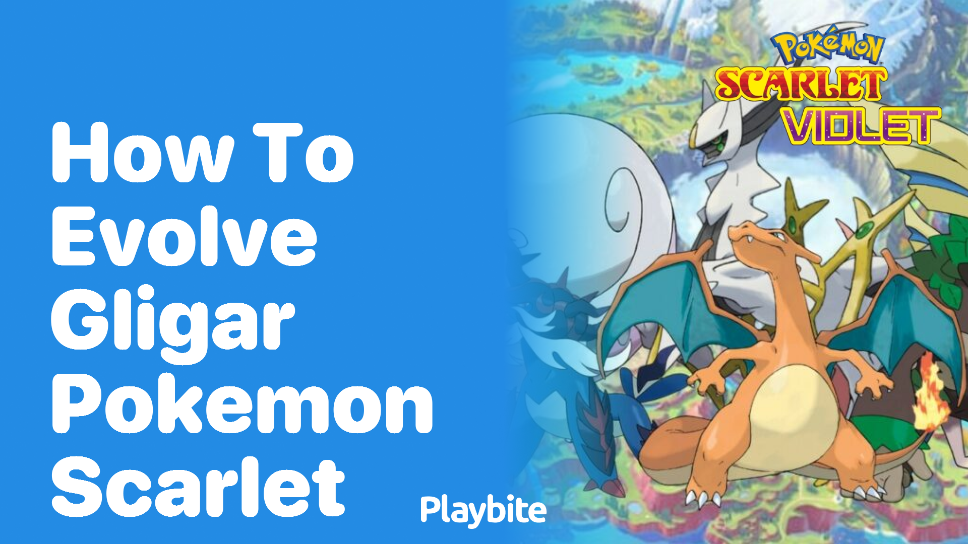 How to evolve Gligar in Pokémon Scarlet - Playbite