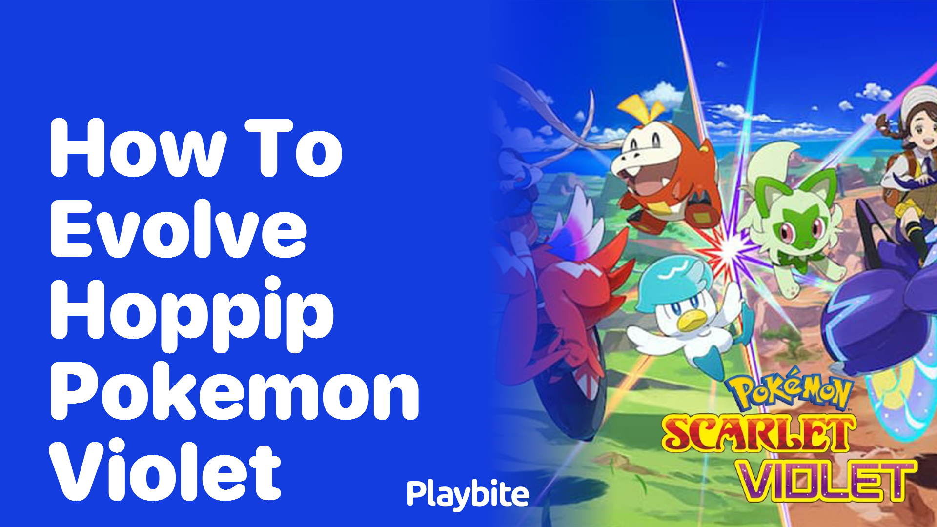 How to Evolve Hoppip in Pokemon Violet - Playbite