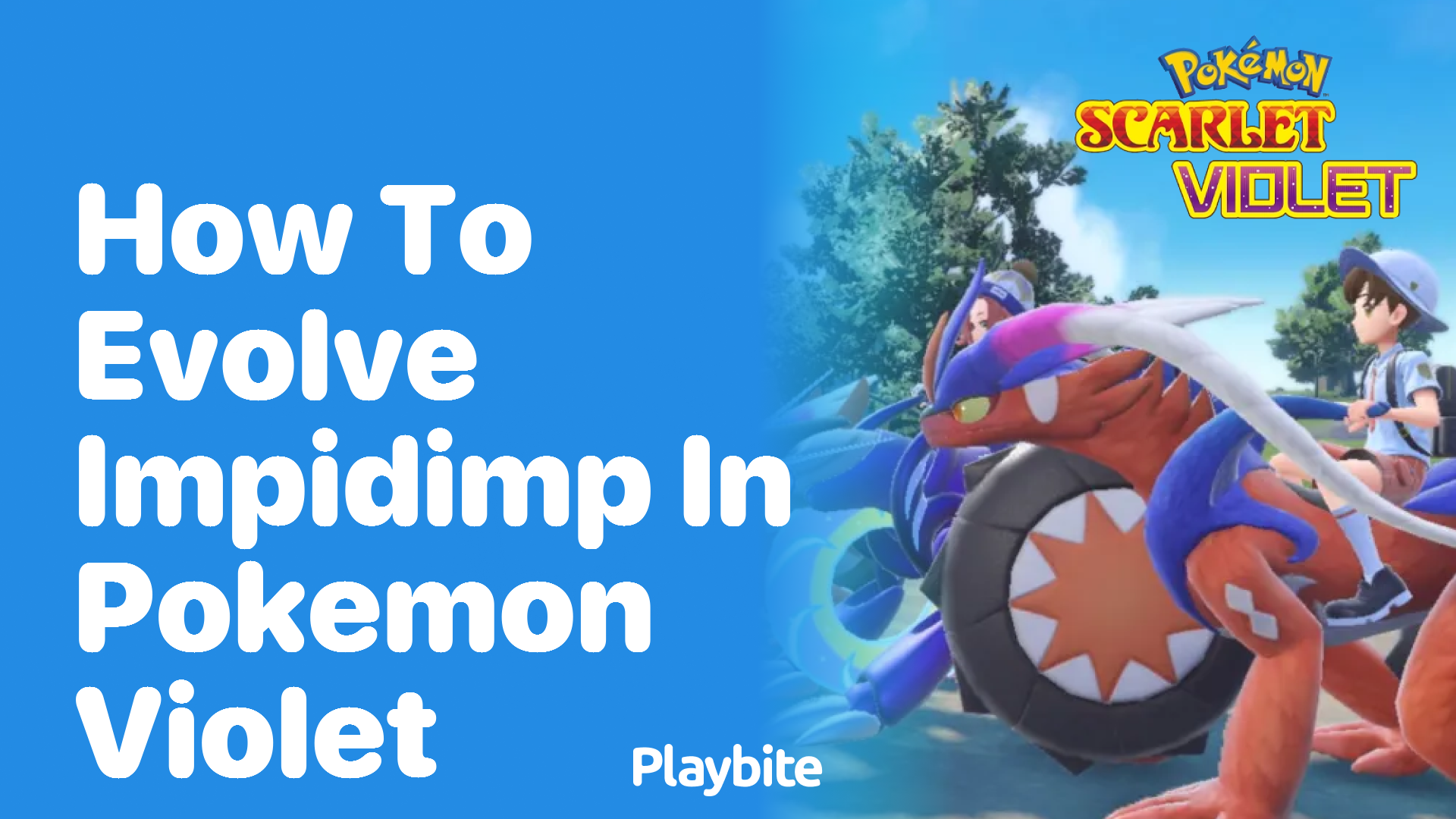 How to evolve Impidimp in Pokemon Violet - Playbite
