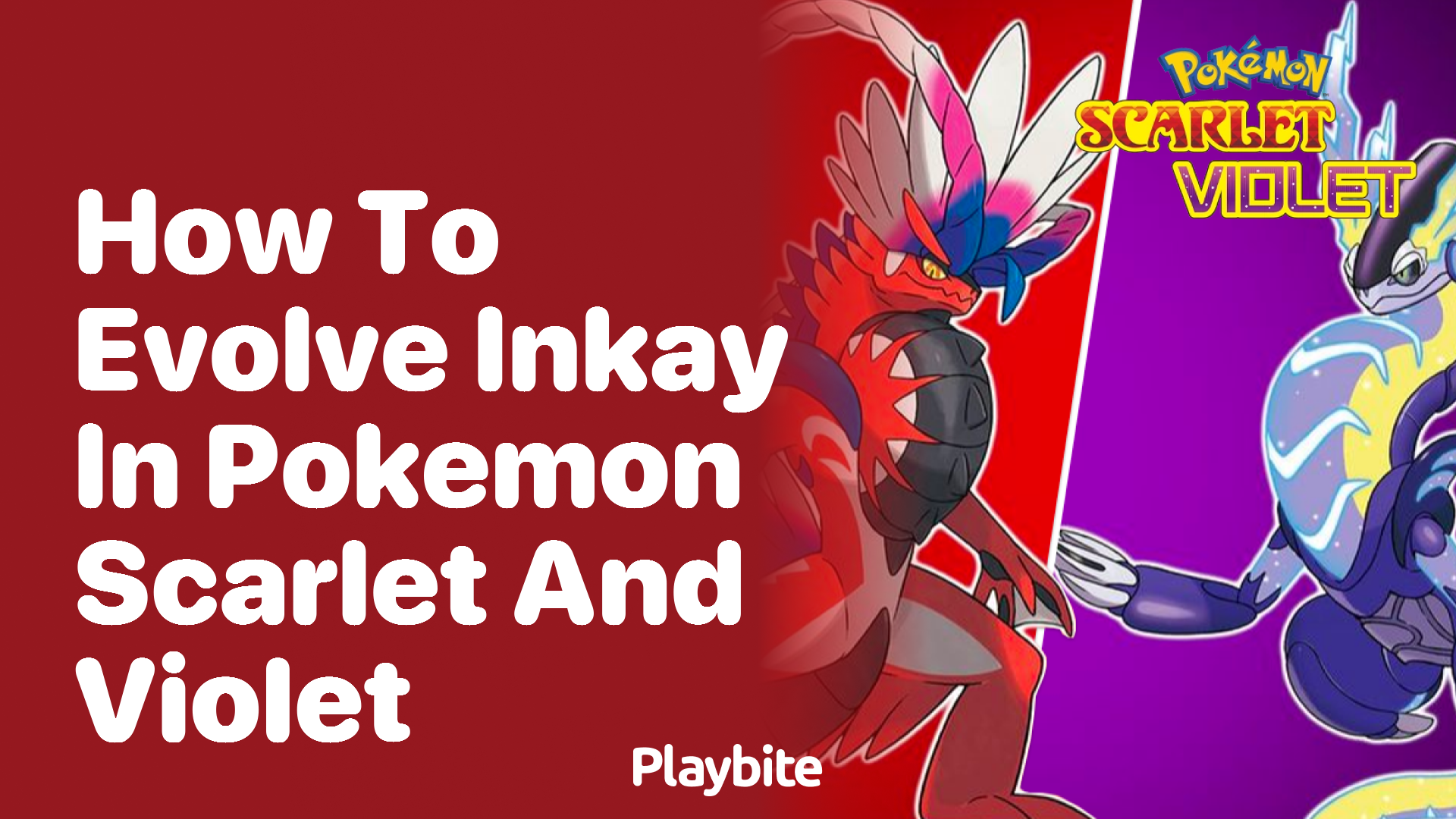 How to Evolve Inkay in Pokemon Scarlet and Violet - Playbite