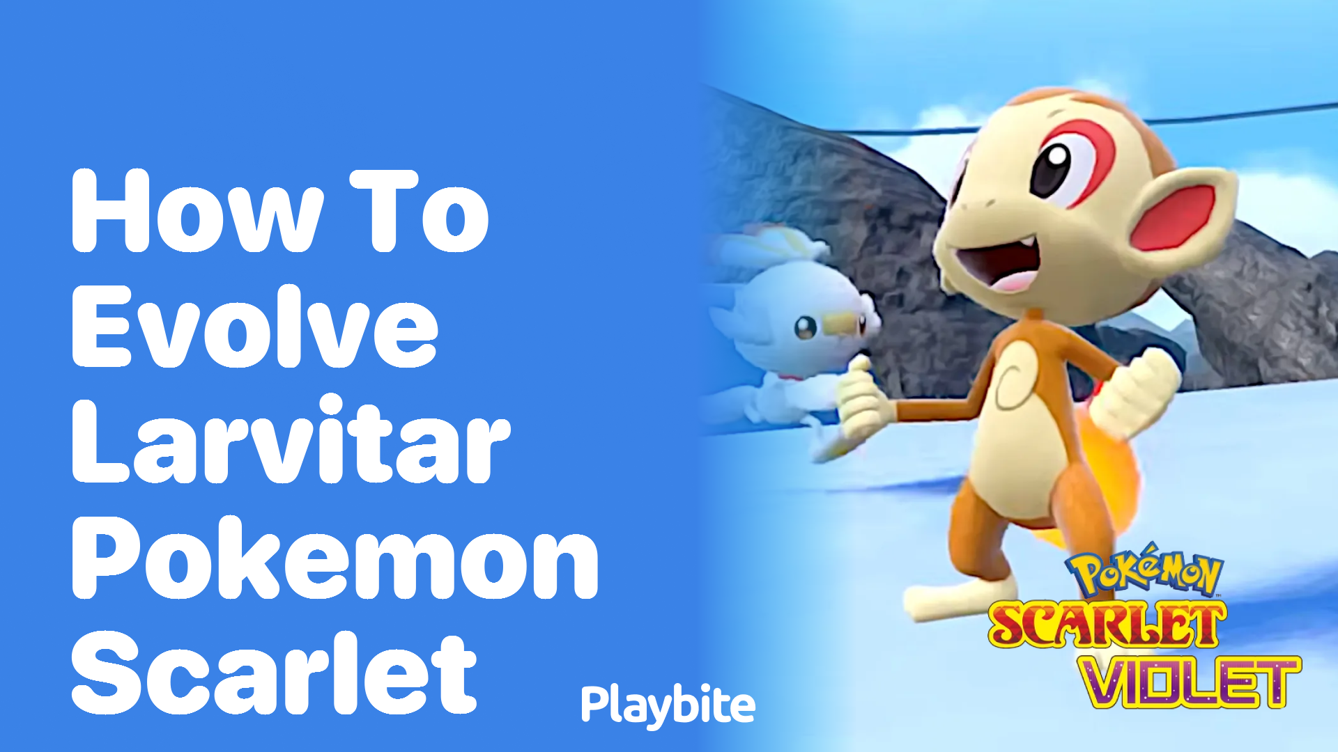 How to evolve Larvitar in Pokemon Scarlet - Playbite