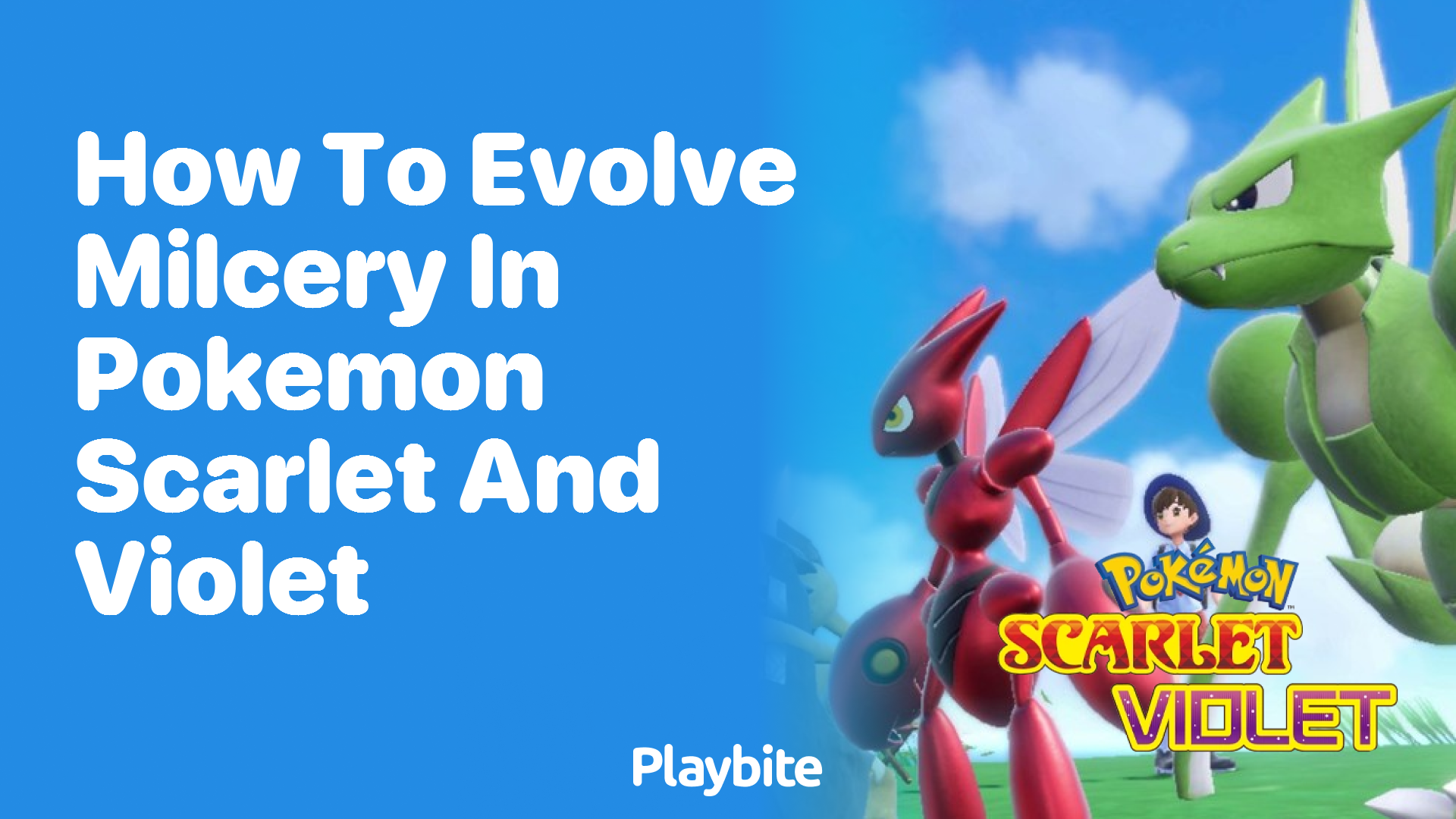 How to evolve Milcery in Pokemon Scarlet and Violet - Playbite