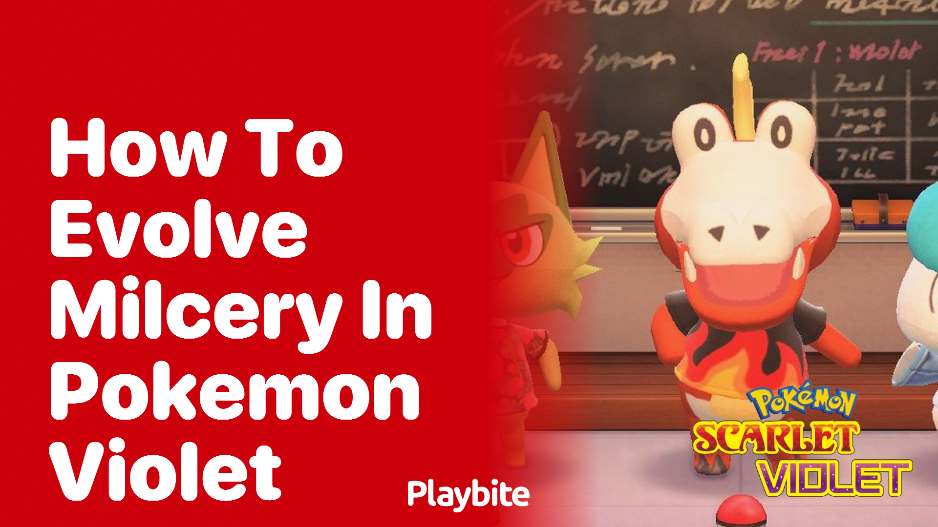 How to Evolve Milcery in Pokemon Violet - Playbite