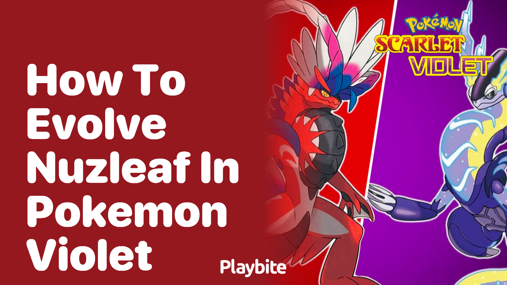 How to Evolve Nuzleaf in Pokemon Violet - Playbite