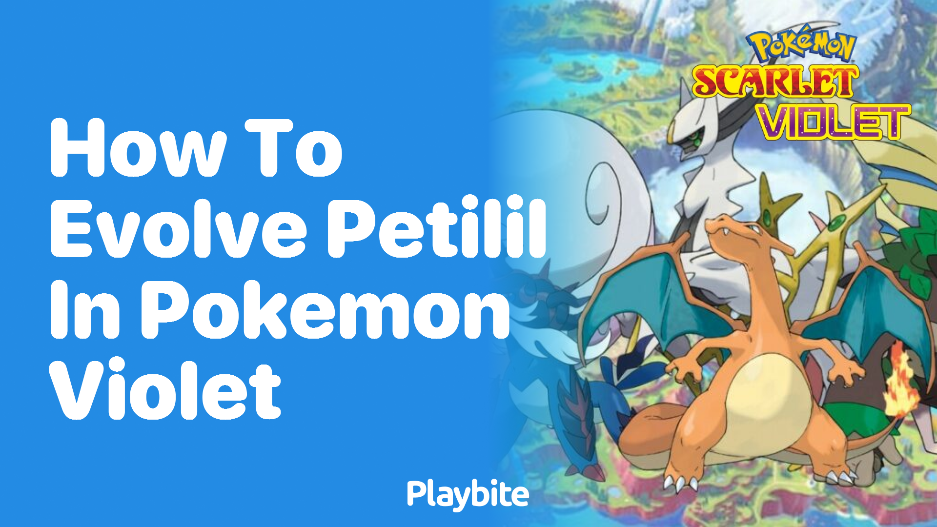 How to Evolve Petilil in Pokemon Violet - Playbite
