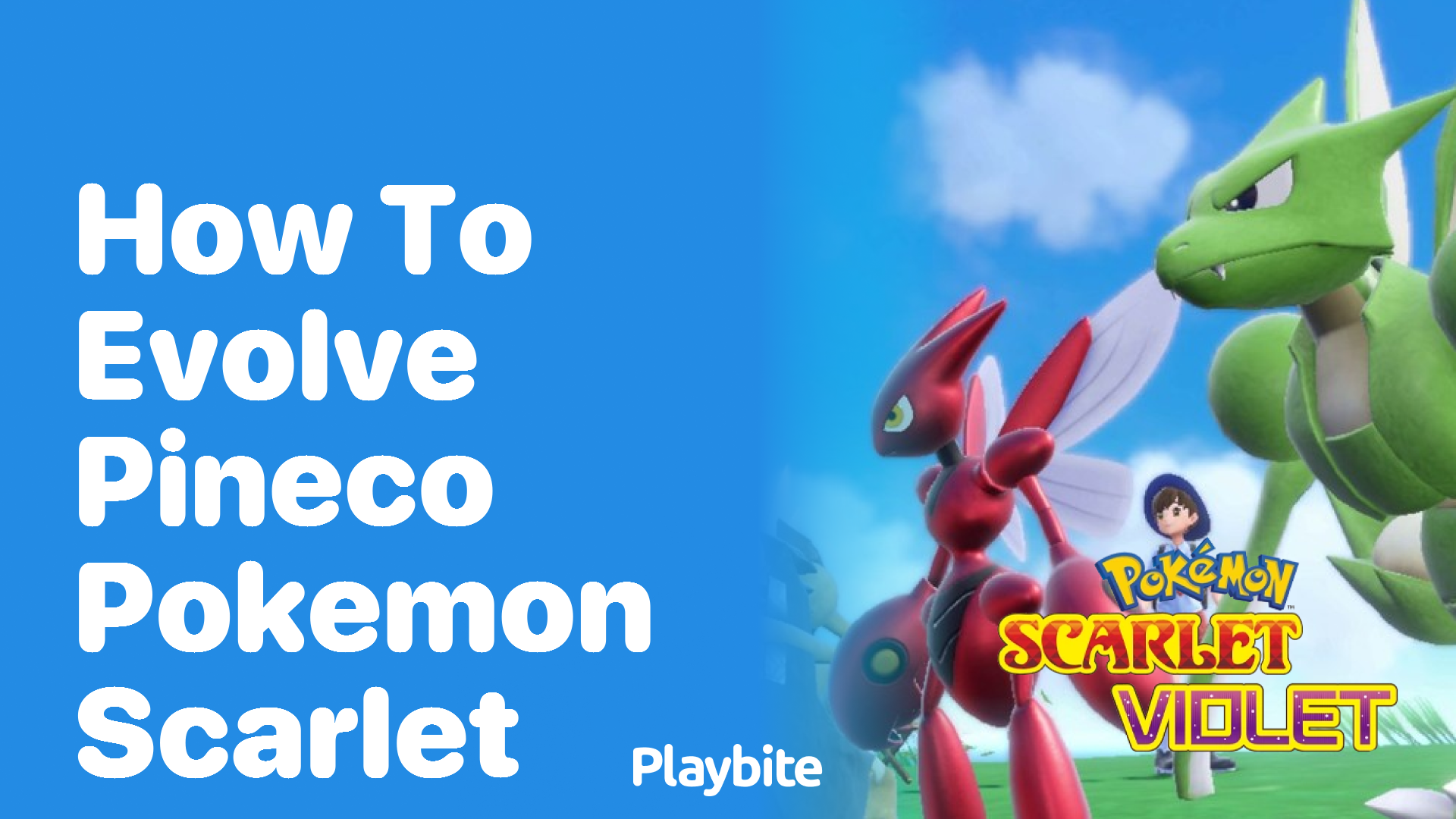 How to Evolve Pineco in Pokemon Scarlet - Playbite