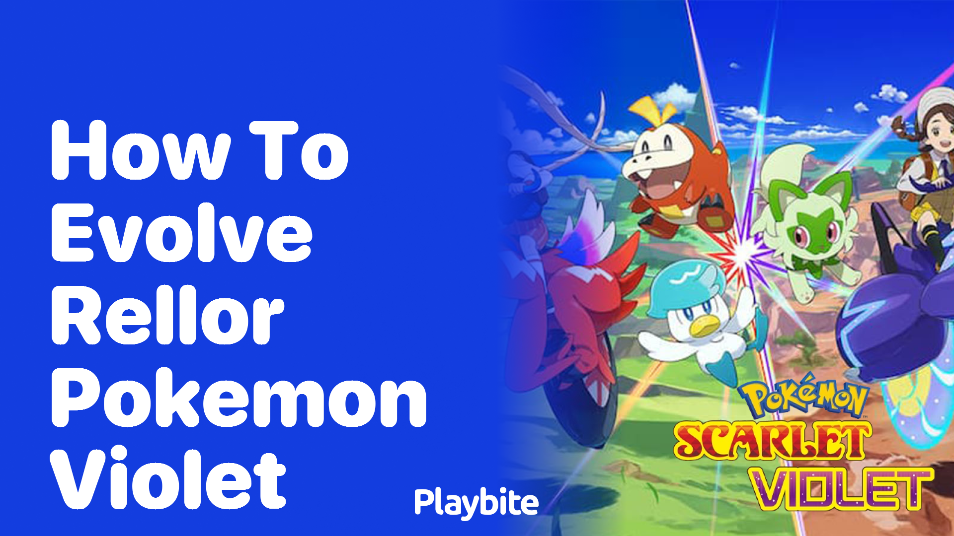 How to evolve Rellor in Pokemon Violet - Playbite