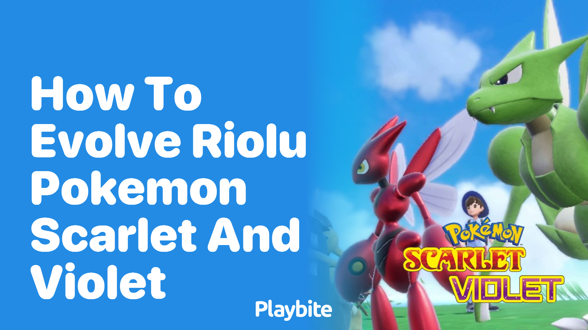 How to Evolve Riolu in Pokémon Scarlet and Violet - Playbite