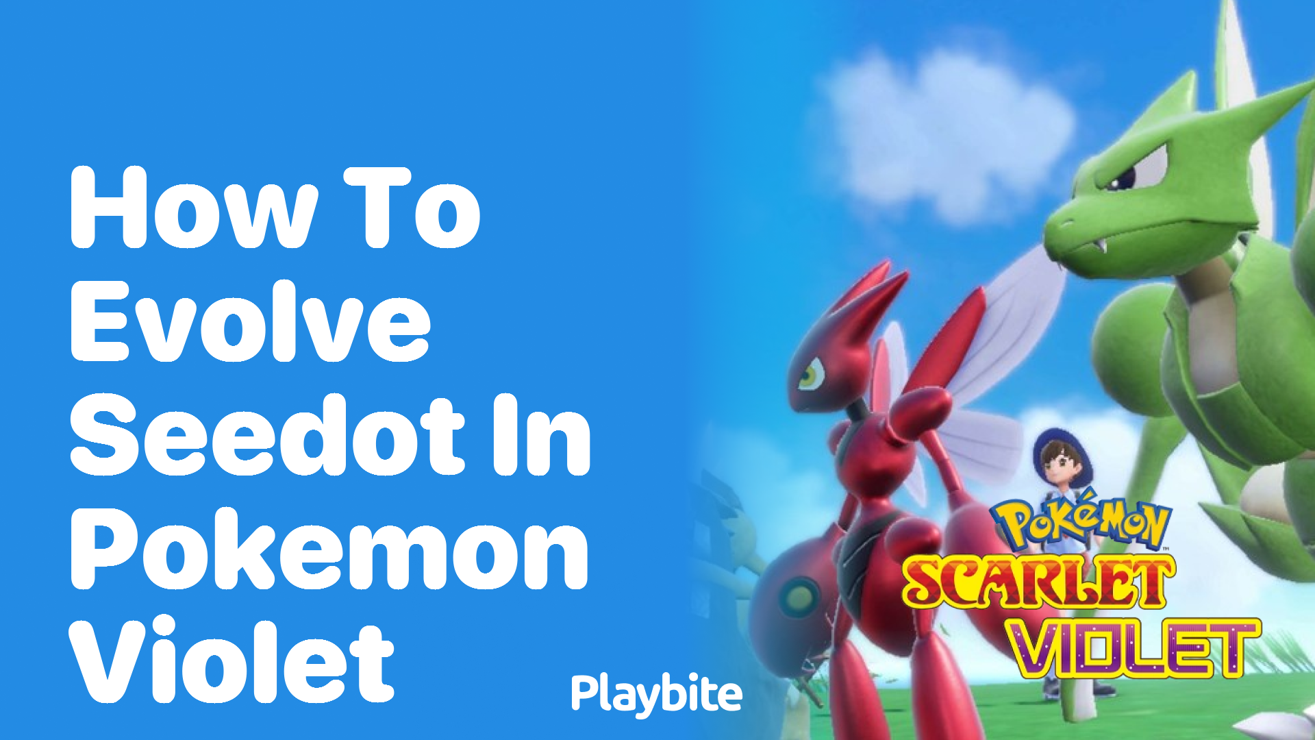How to evolve Seedot in Pokemon Violet - Playbite
