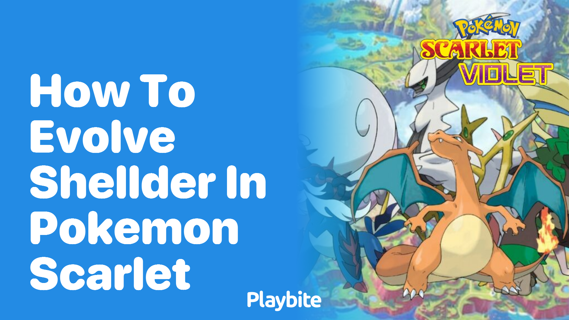How to Evolve Shellder in Pokemon Scarlet - Playbite