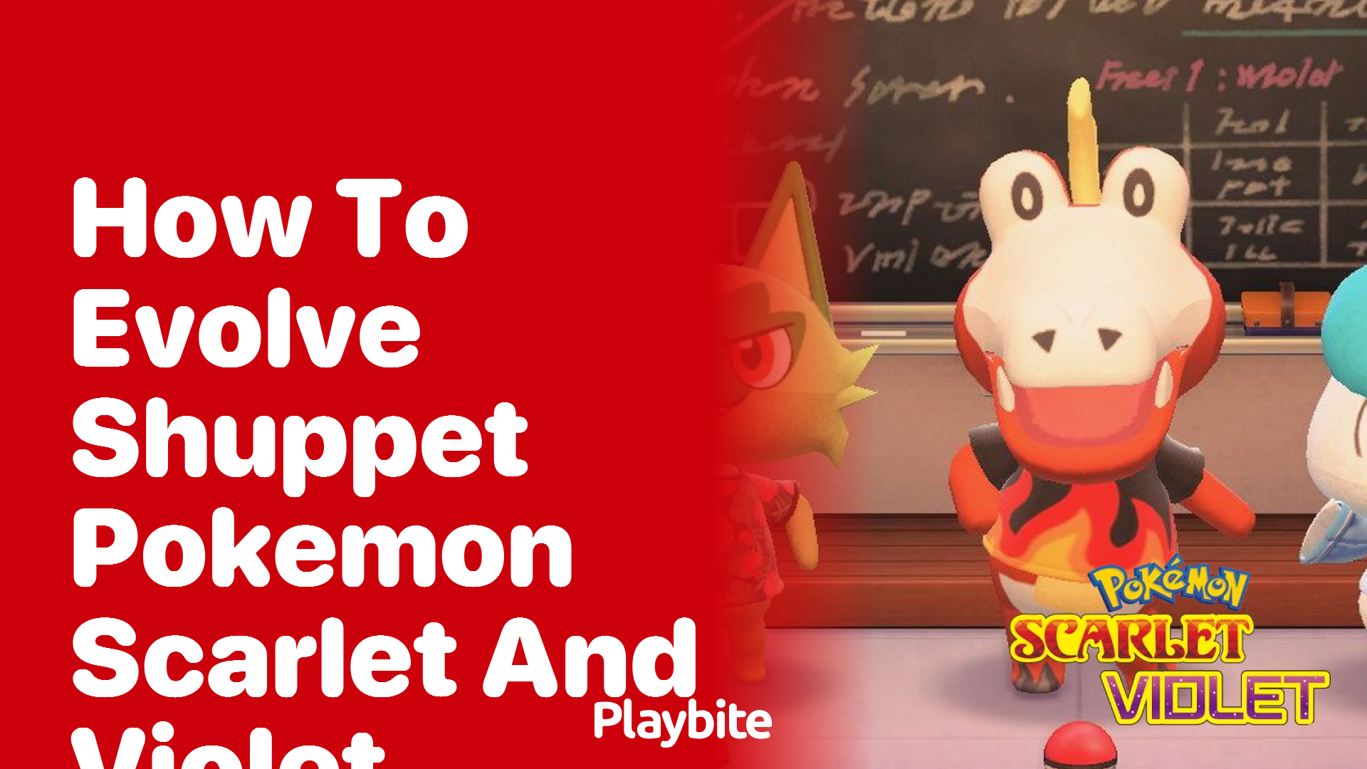 How to evolve Shuppet in Pokemon Scarlet and Violet - Playbite