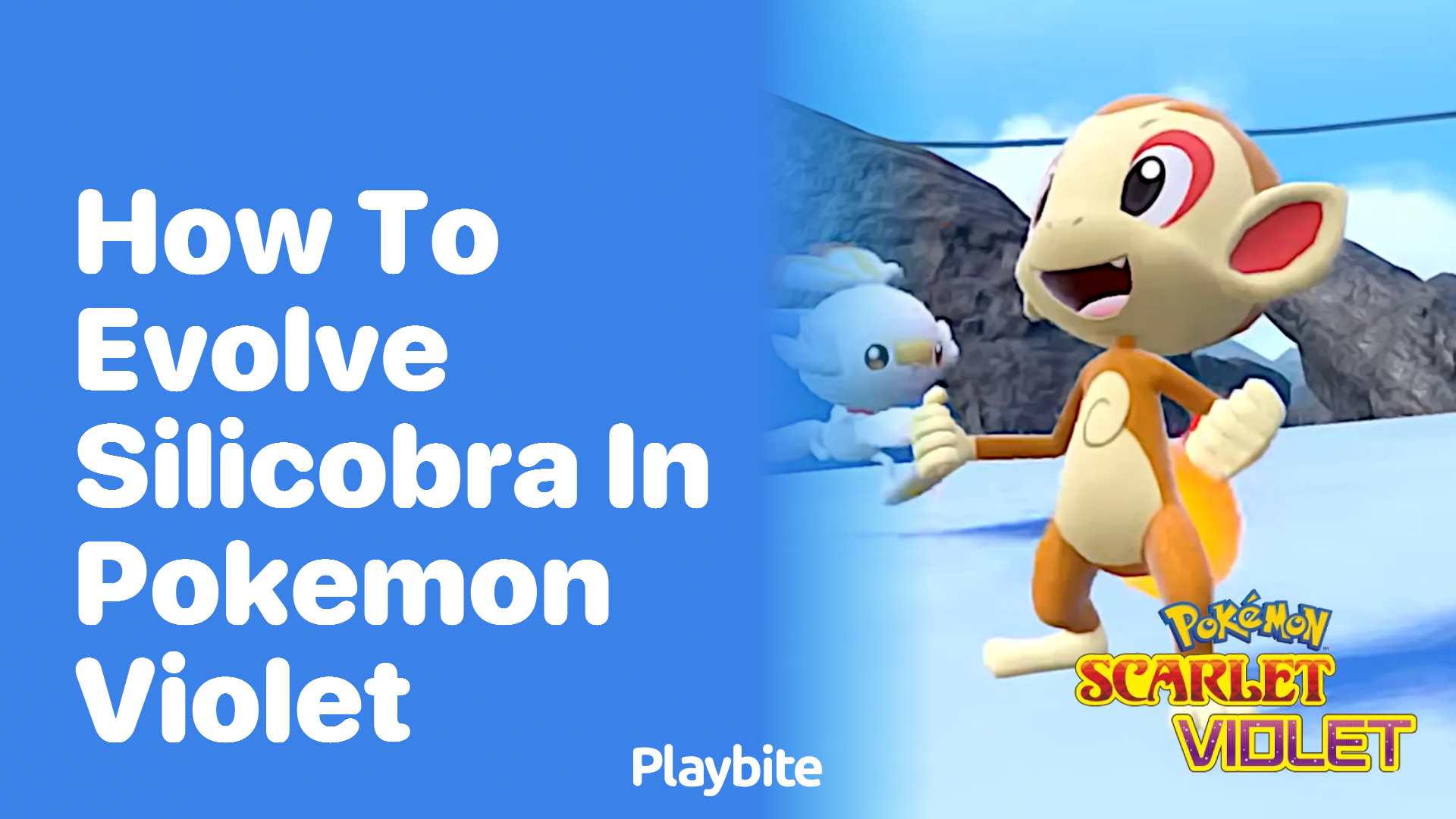 How to evolve Silicobra in Pokemon Violet - Playbite