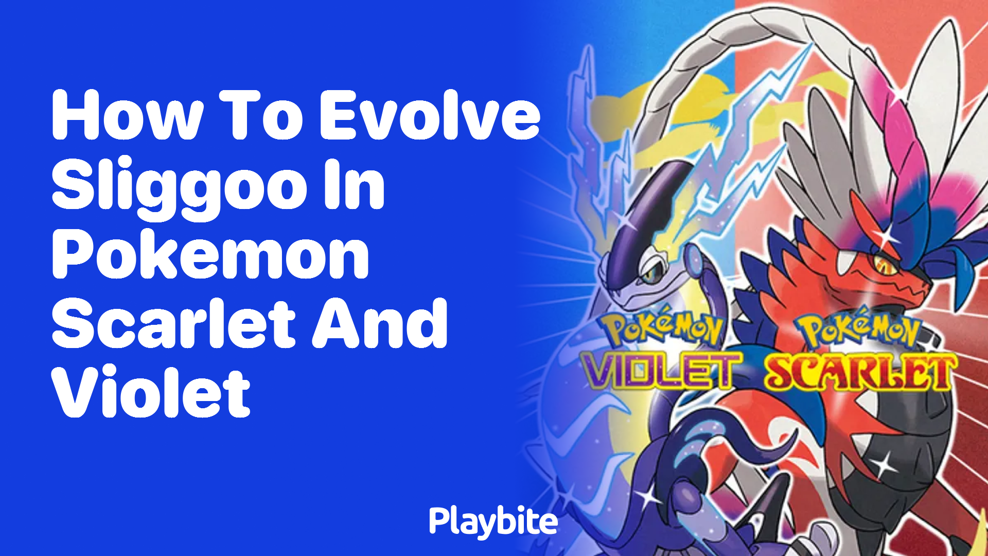 How to Evolve Sliggoo in Pokemon Scarlet and Violet - Playbite