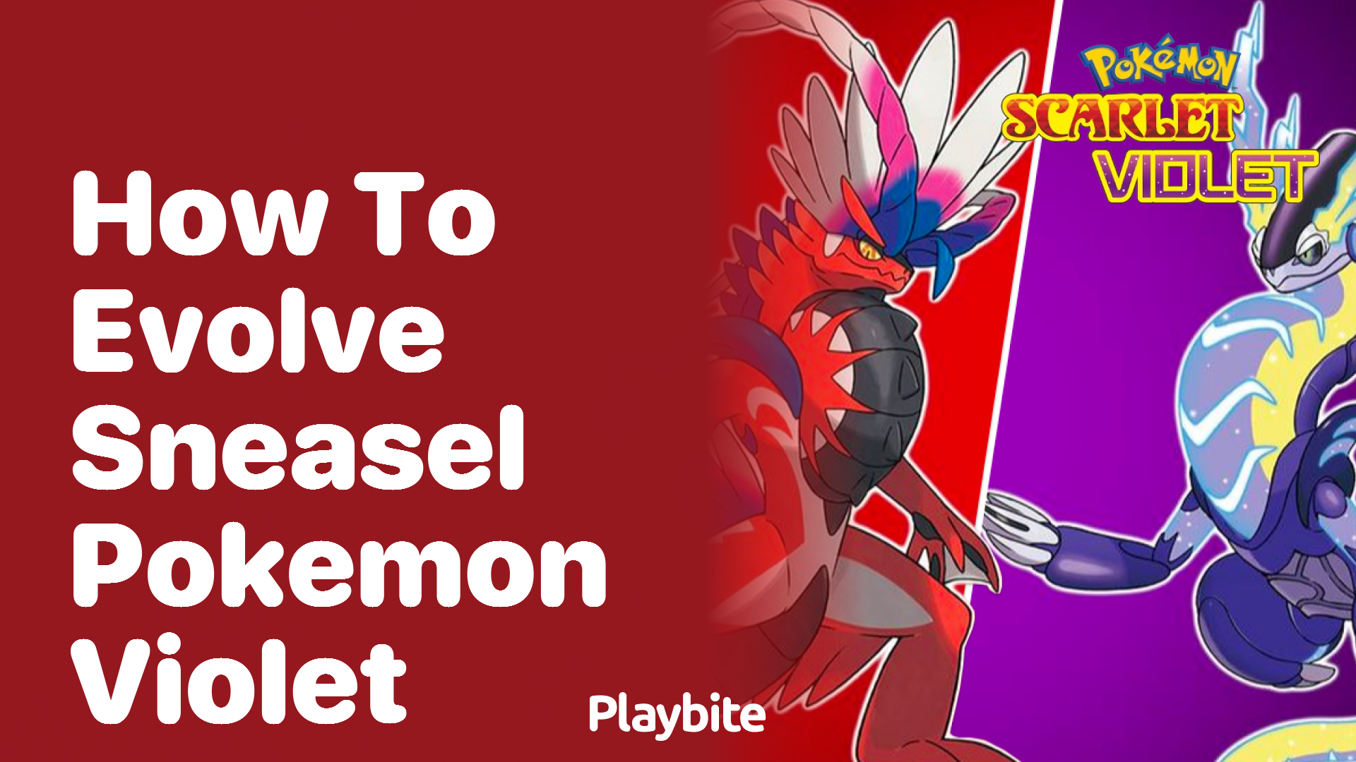 How to Evolve Sneasel in Pokemon Violet - Playbite