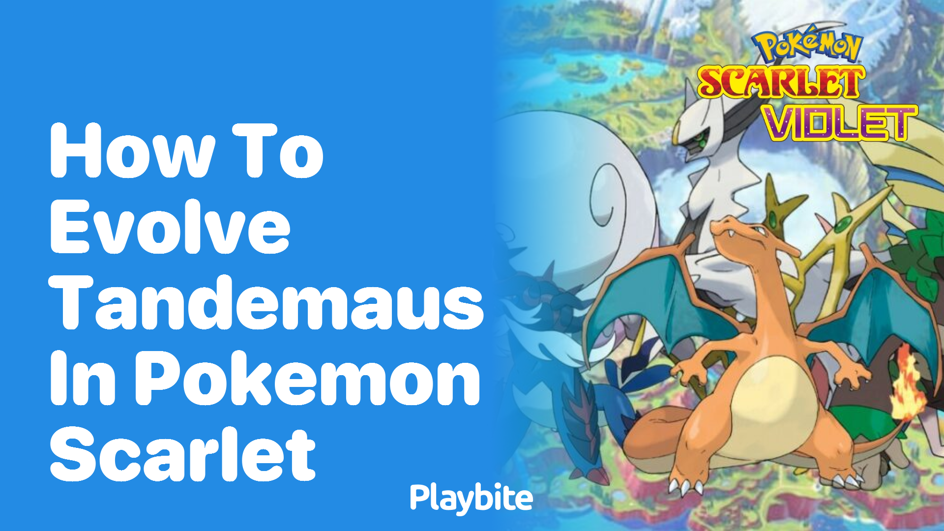How to evolve Tandemaus in Pokemon Scarlet - Playbite